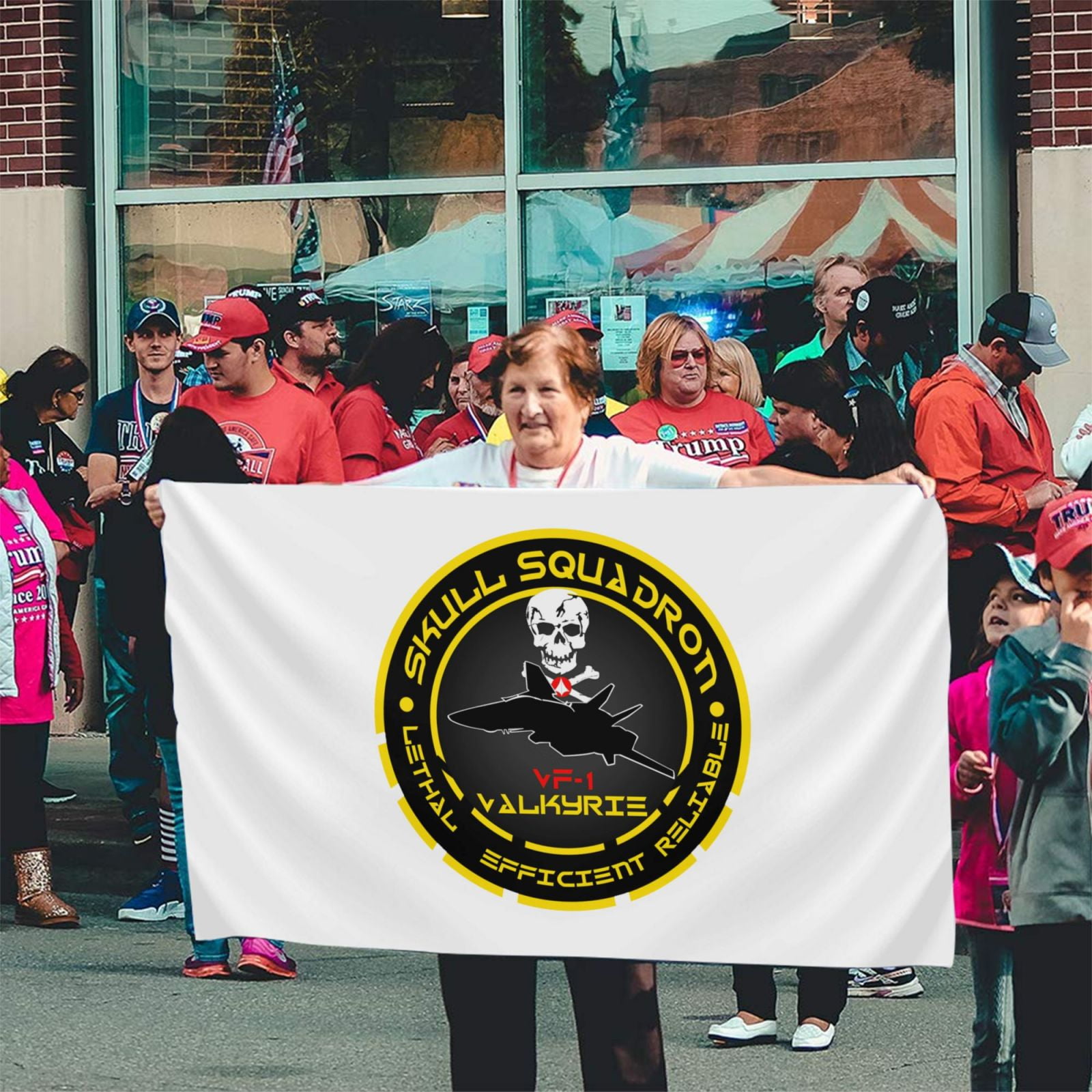 Macross Robotech Logo Banner Breeze Flag Outdoor Flags Home Flag Garden ...