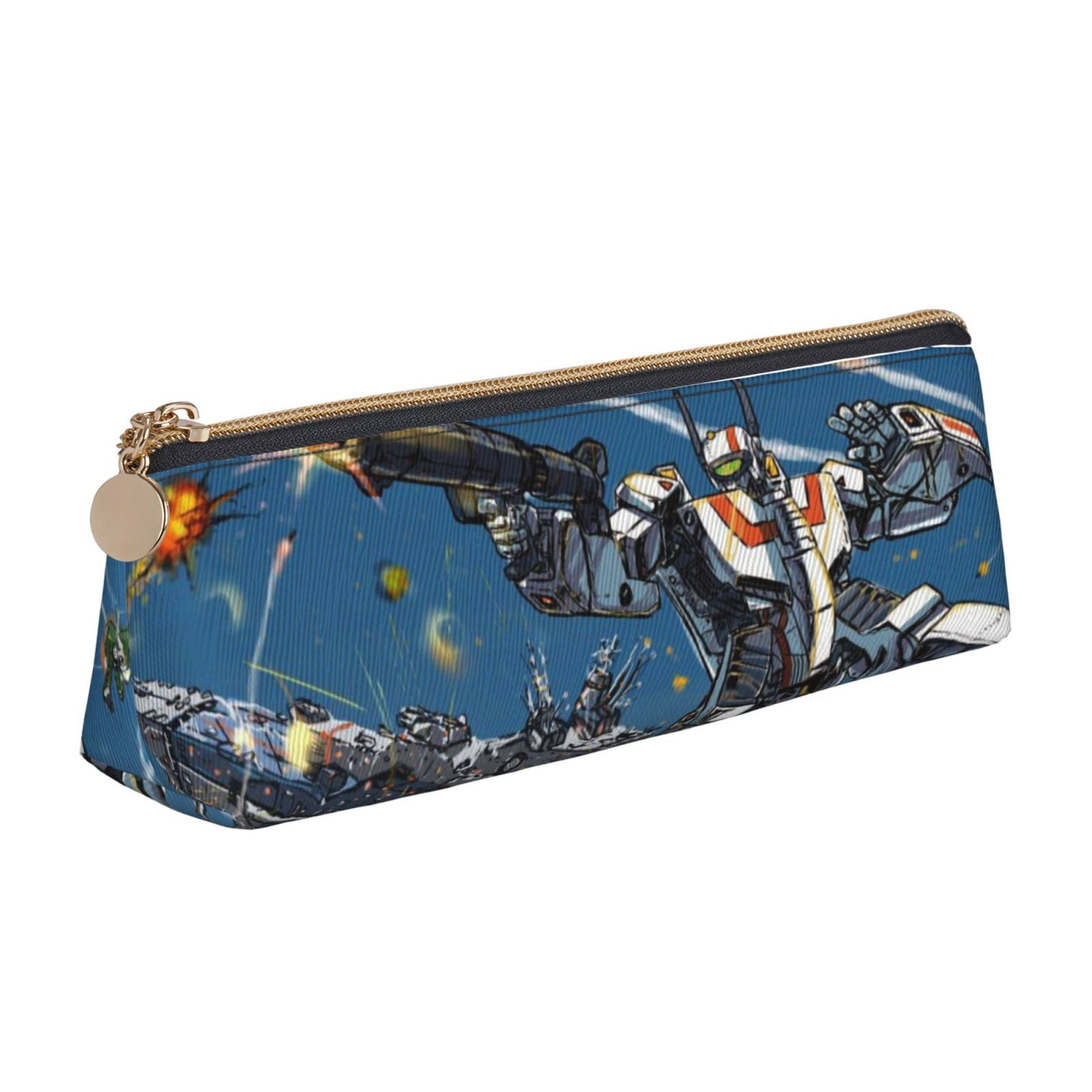 Macross Robotech Pen Bag Pencil Bag Pen Case Pencil Case Triangular ...