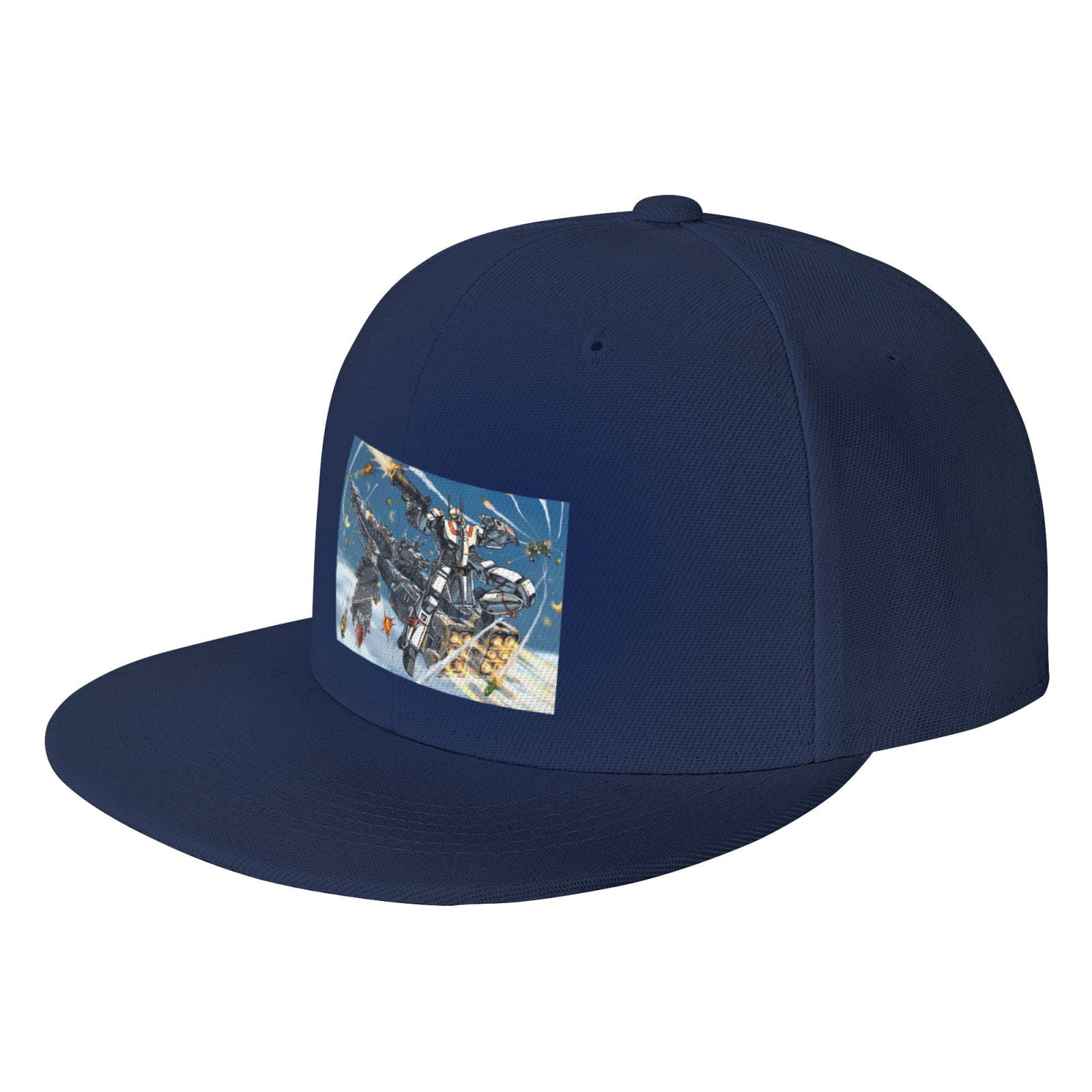 Macross Robotech Snapback Hats for Men Mens Hip Hop Style Flat Visor ...