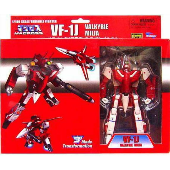 Macross Transformable Series 2 Veritech Milia's VF-1J Valkyrie Action ...