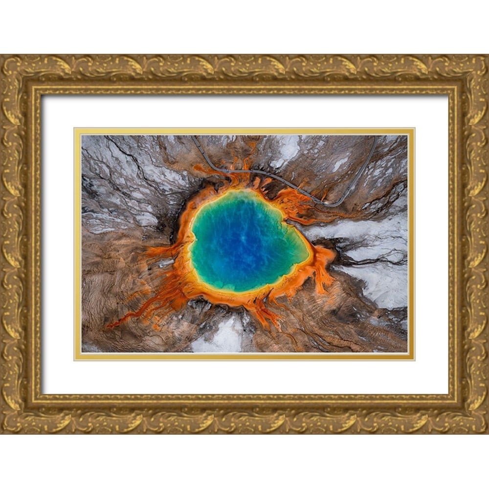 Macua, Gerald 14x11 Gold Ornate Wood Framed with Double Matting Museum ...