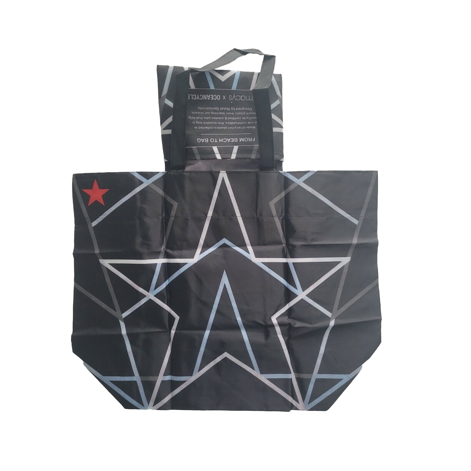 Macys X Oceancycle from Beach to Bag 1 Reusable Shopping Tote Bags ...