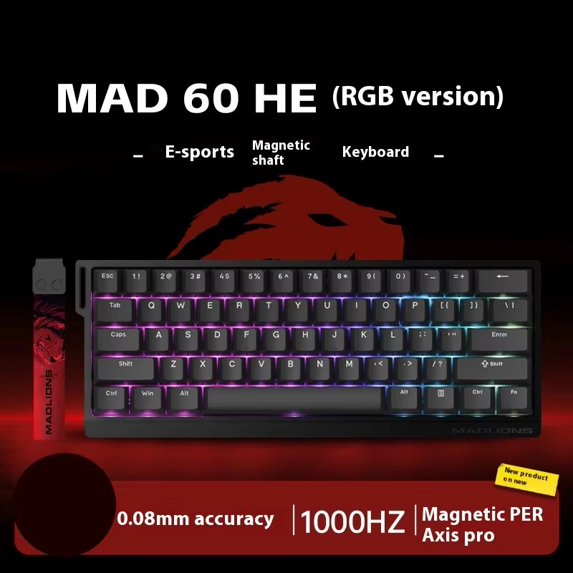 Mad 60he Mad 68he Wired Mechanical Keyboard Gaming Magnetic Switch RT 0 ...