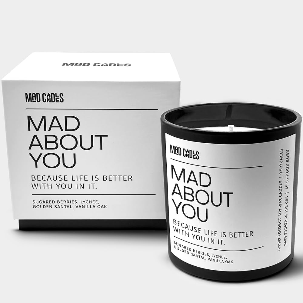 Mad Candles - Mad About You | Luxury Scented Candle for Bedroom ...