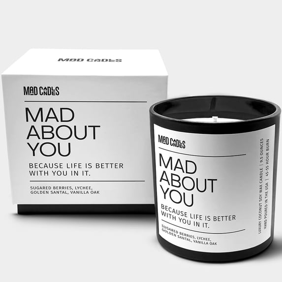 Mad Candles - Mad About You | Luxury Scented Candle for Bedroom ...