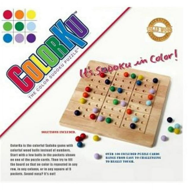 Mad Cave Bird Games ColorKu Solid Wood Puzzle - Walmart.com