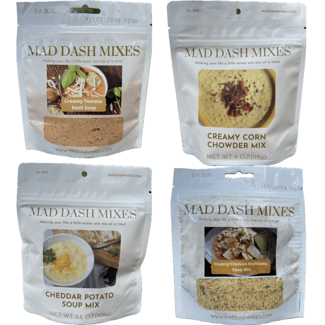 Mad Dash Mixes Soup Mix Variety Pack (8 pack) Dry Spice Gourmet ...