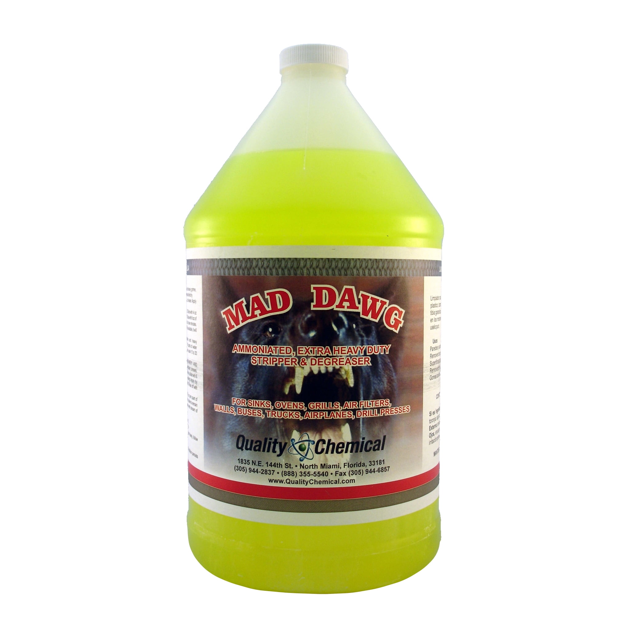 Mad Dawg - degreaser-cleaner plus stripper with ammonia. - 5 gallon ...