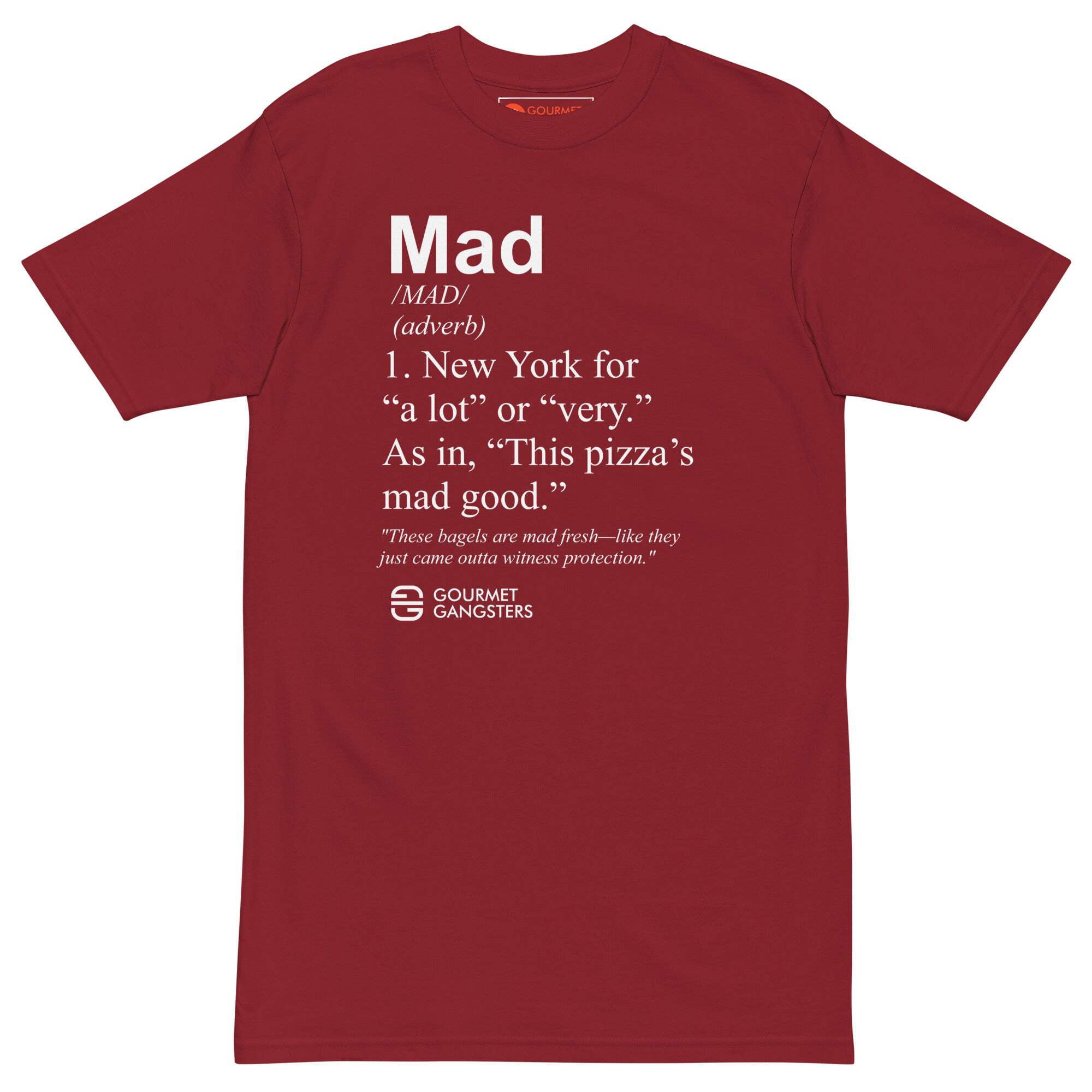 Mad Definition - Funny New York Slang Tee - Walmart.com