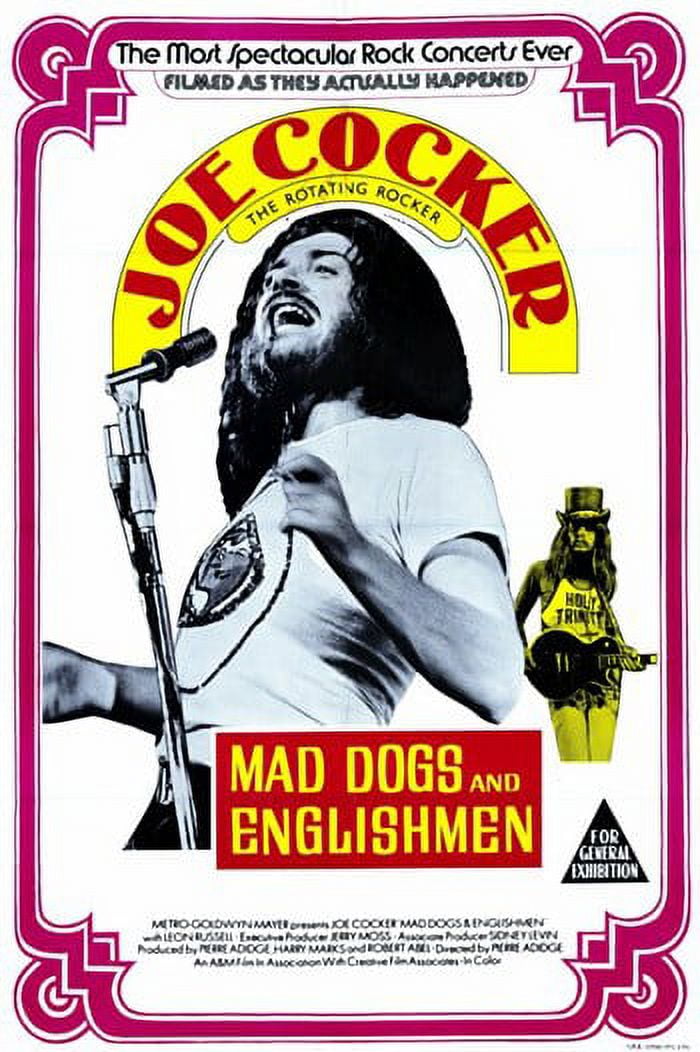 Mad Dogs and Englishmen Movie Poster (11 x 17) - Walmart.com