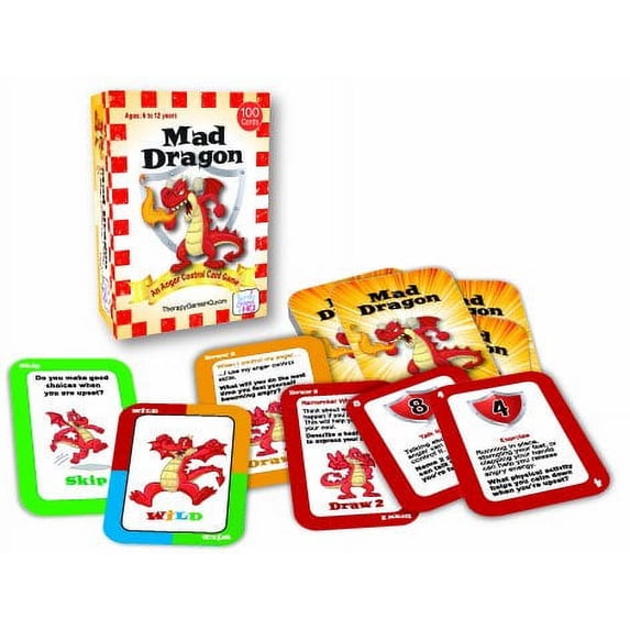 Mad Dragon: An Anger Control Card Game - Walmart.com