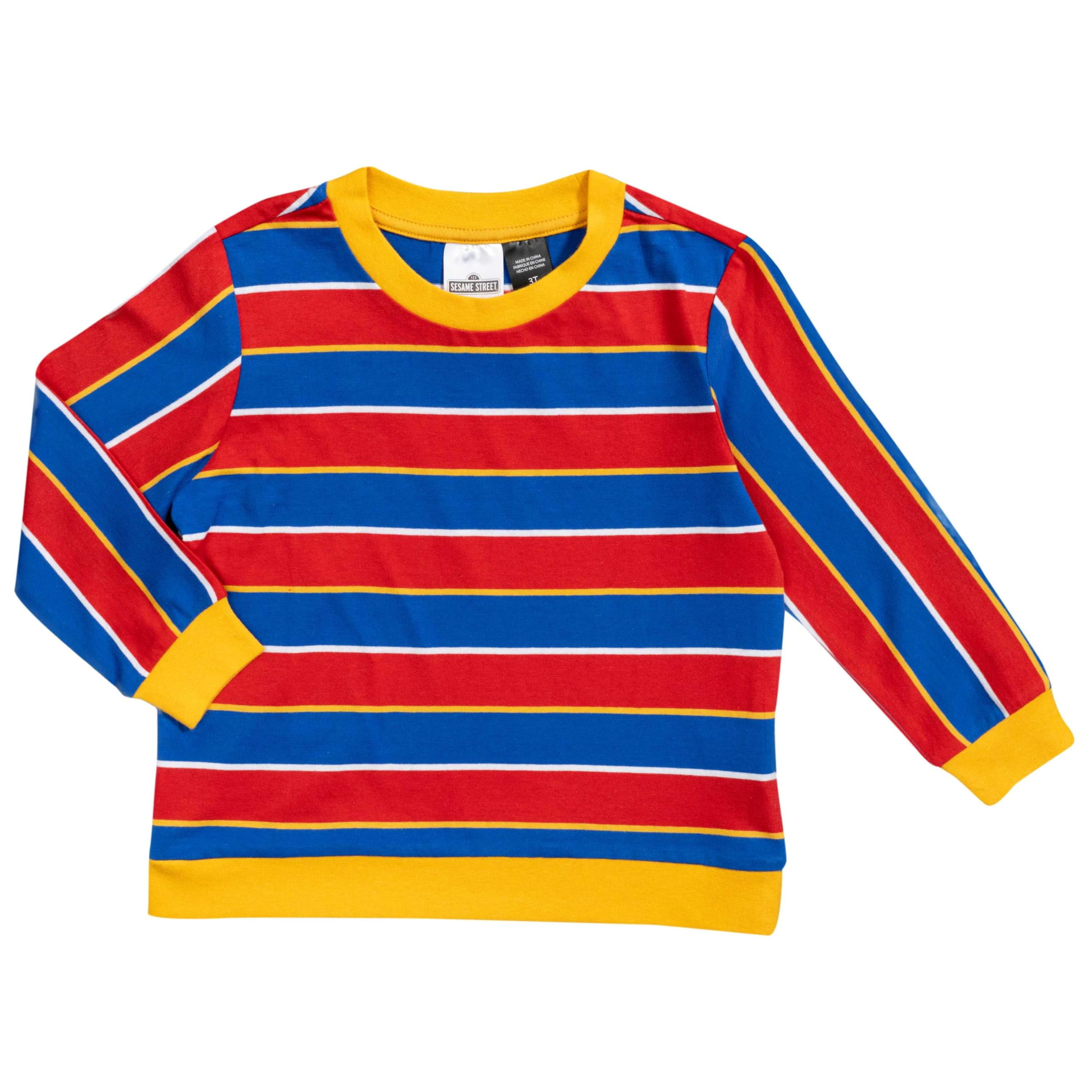 Mad Engine Bert and Ernie Sesame Street Kids Children Long Sleeve T ...