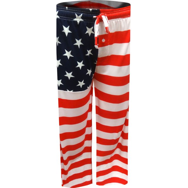Mad Engine Mens All American Flag Lounge Pant (Large) - Walmart ...