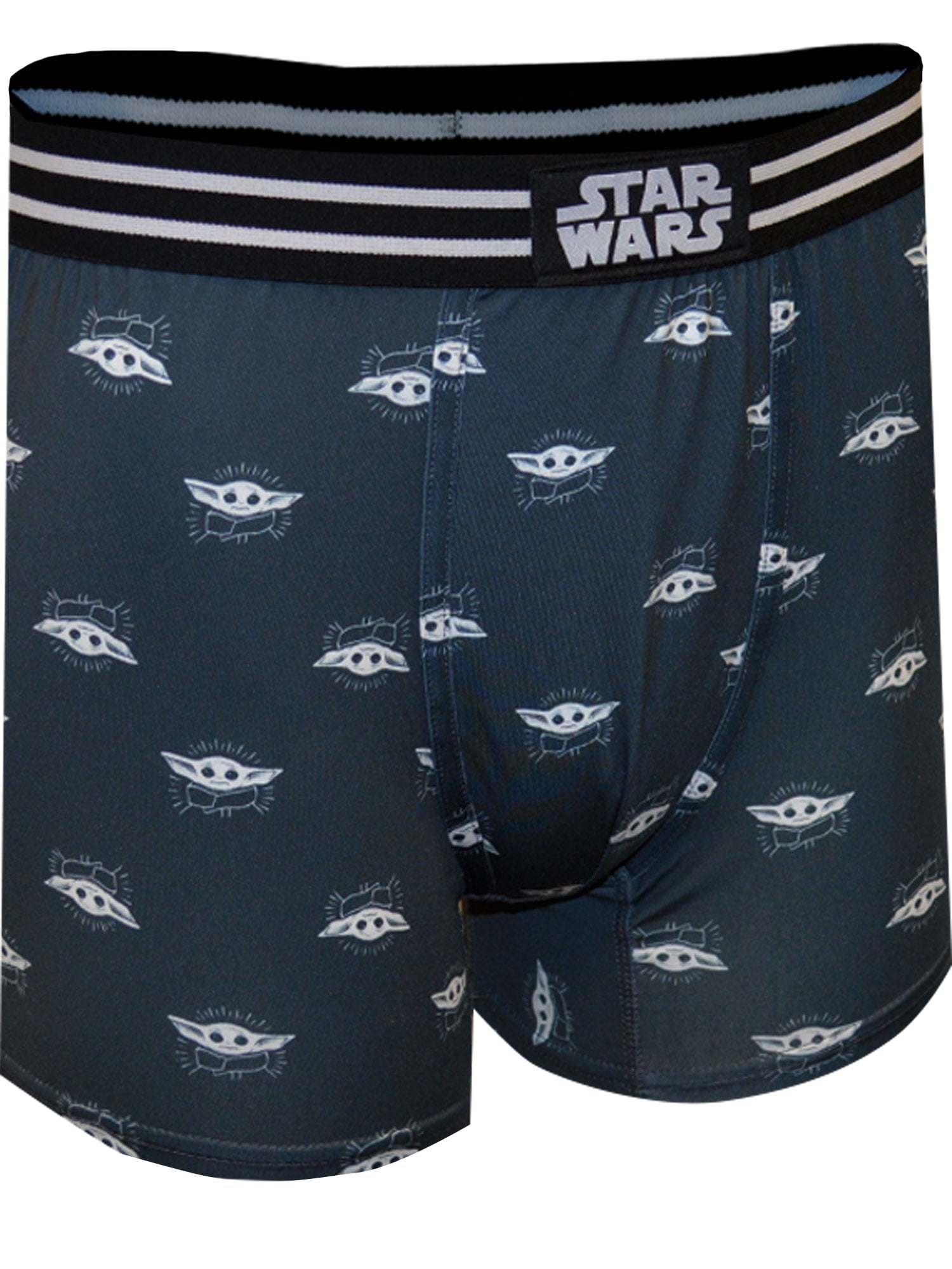 Mad Engine Mens Star Wars Mandalorian Grogu Performance Boxer Brief ...