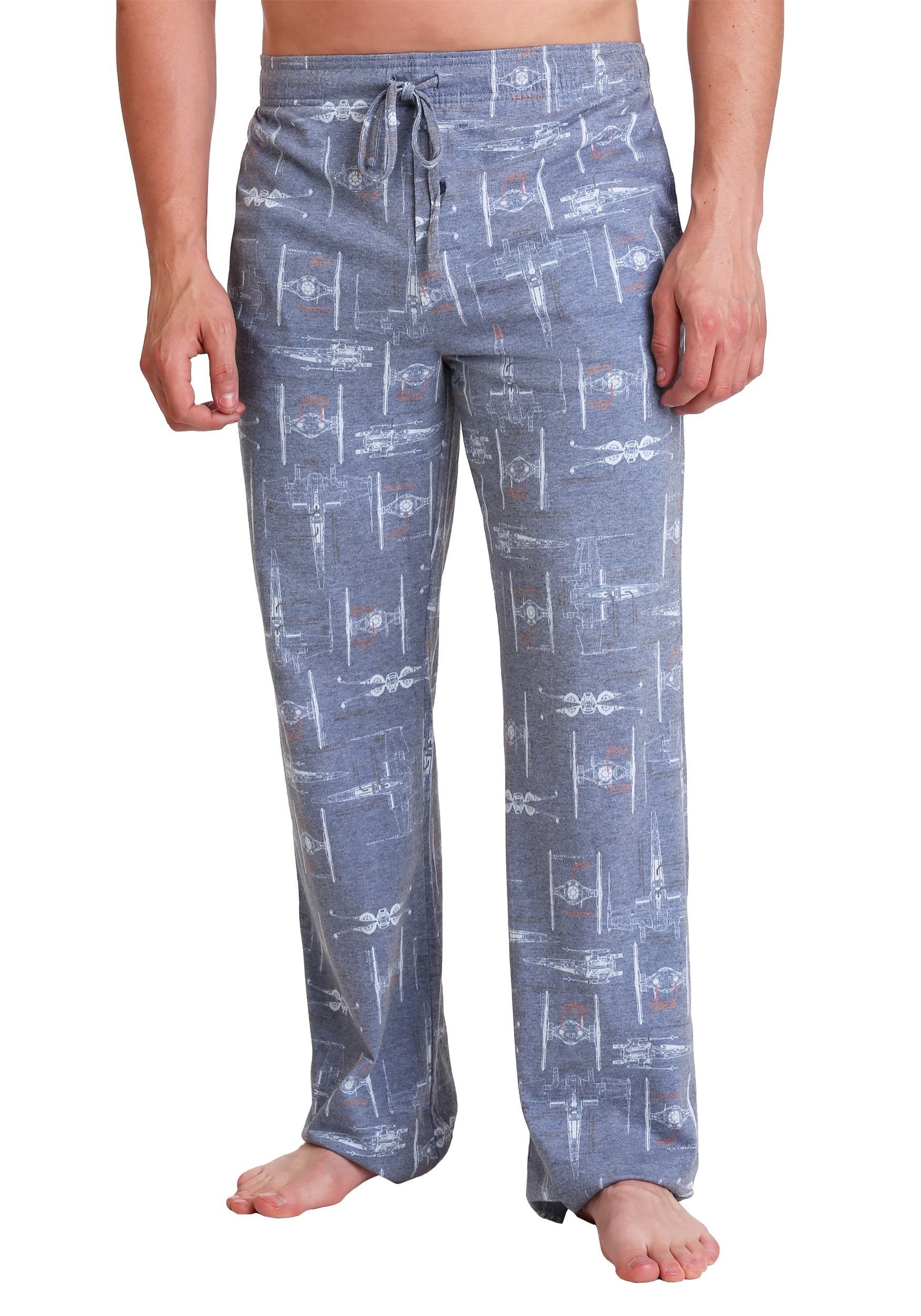Mad Engine Mens Star Wars Special Fighter Guys Muted Gray Lounge Pant ...