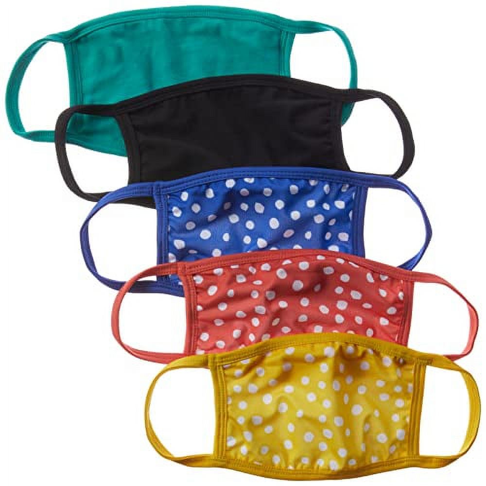 Mad Engine Unisex Unisex Adult 5 Pack Fun Prints Washable Reusable ...