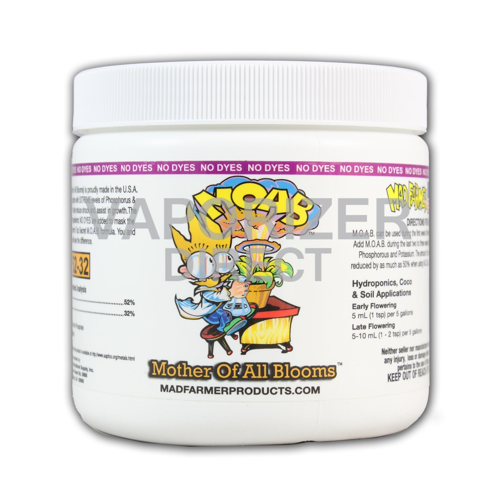 Mad Farmer MFMOAB100G M.O.A.B. Mother of All Blooms 100g - Walmart.com