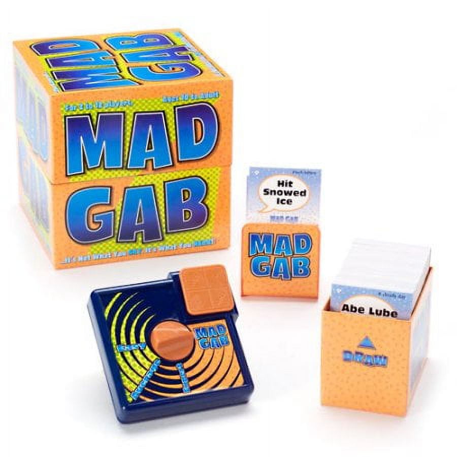 Mattel's Mad Gab Card Game for Adults, Teens and Young Ones, Board Game ...