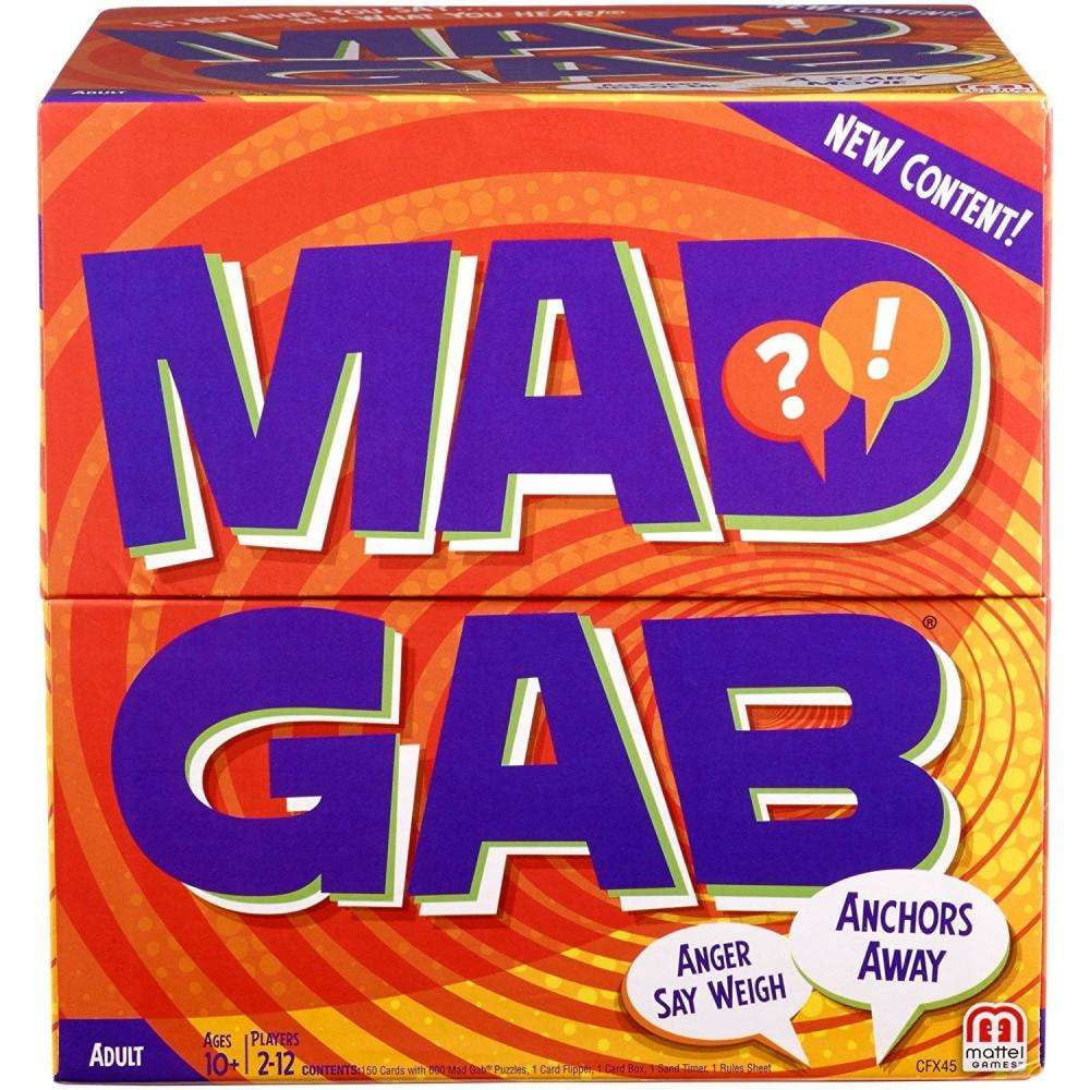 Mad Gab Game- It's Not What You Say, It's What You Hear! - Walmart.com