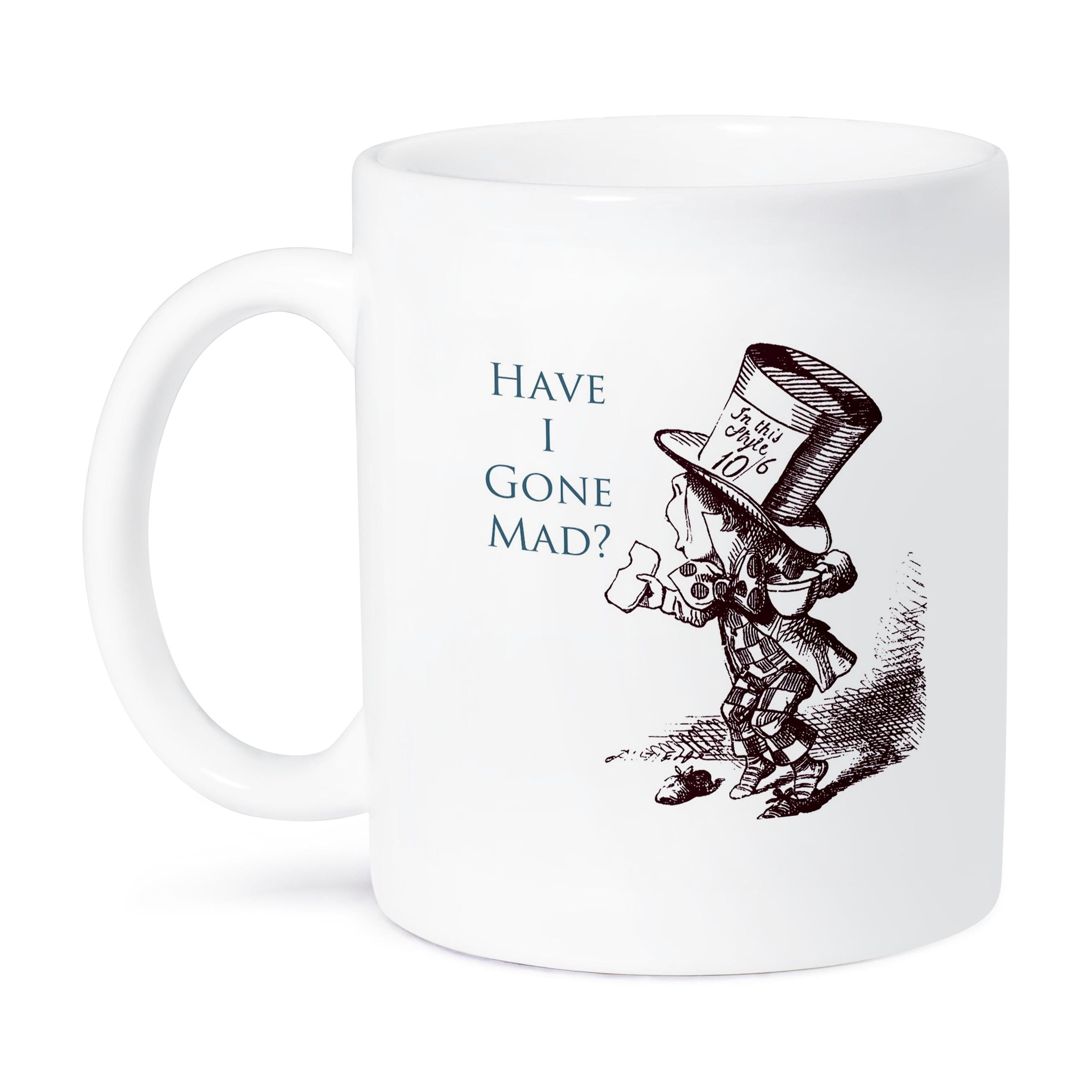 3dRose, Mad Hatter Have I gone Mad Alice in Wonderland, 11oz Mug ...