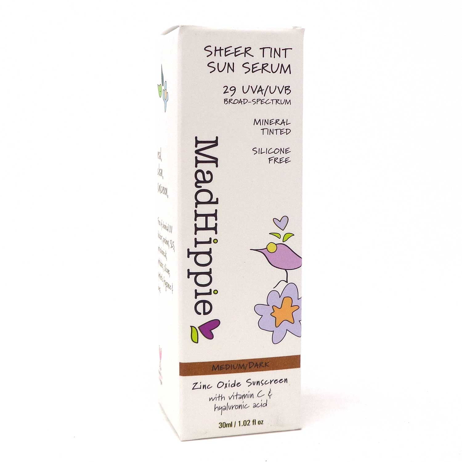 Mad Hippie Sheer Tint Sun Serum SPF-Medium/Dark 1.02 oz Liquid ...