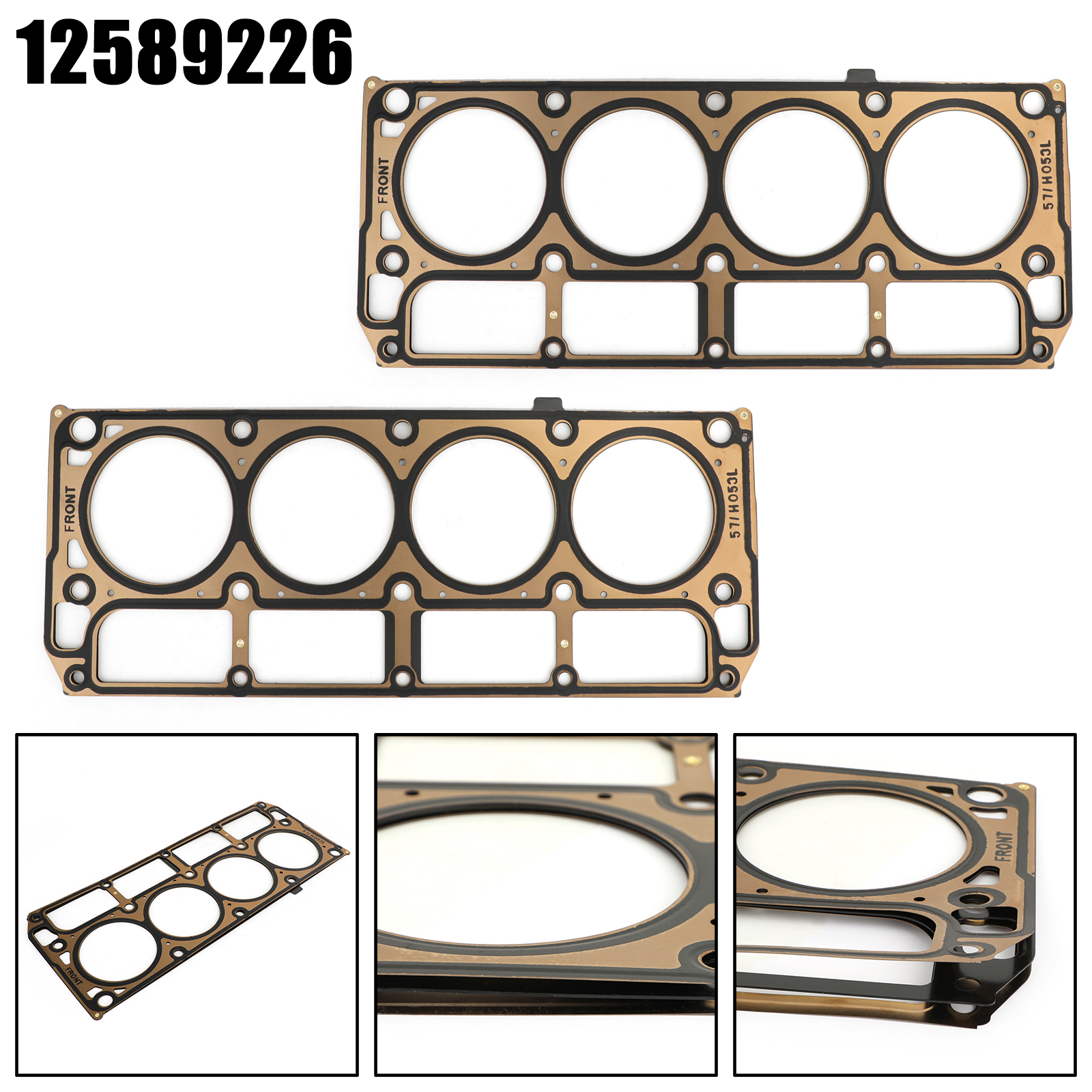 Mad Hornets 2PCS Engine Cylinder Head Gasket for GM Holden Monaro VT VX ...