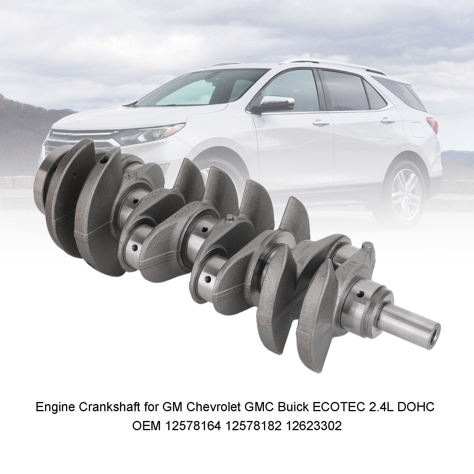 Mad Hornets Engine Crankshaft for GM Chevrolet GMC Buick ECOTEC 2.4L ...