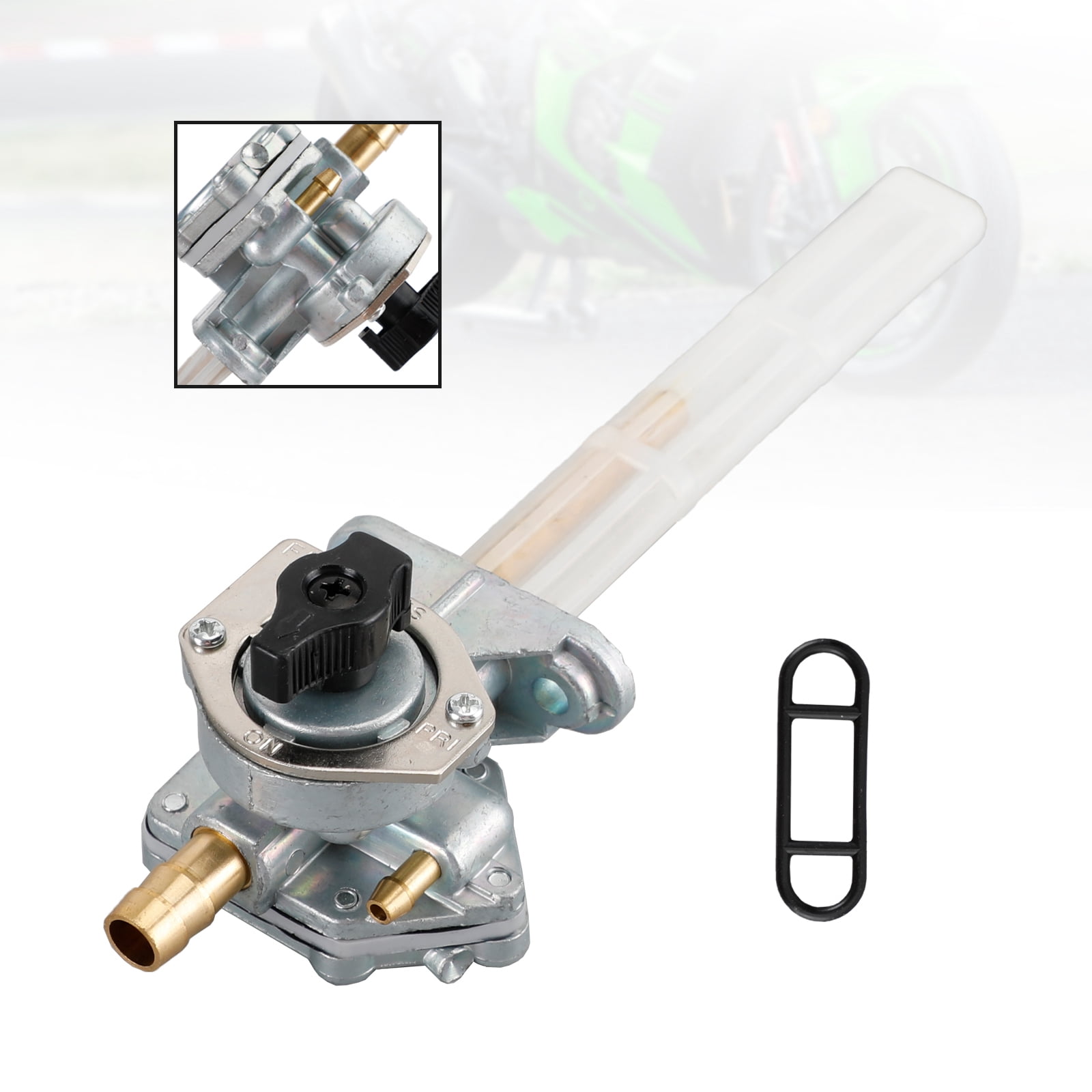 Mad Hornets Gas Tank Fuel Cock Valve Petcock fit for Kawasaki VN400 ...