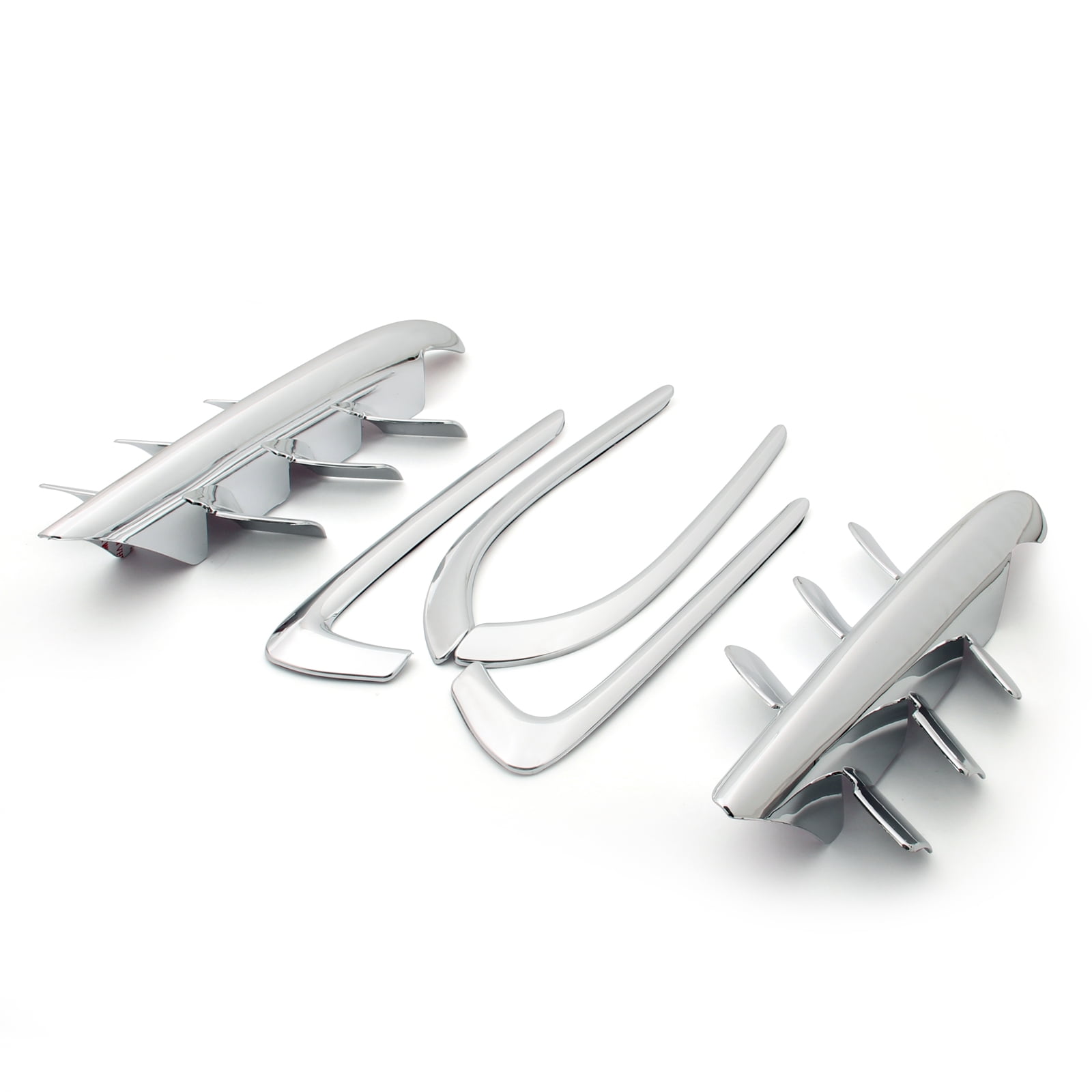 Mad Hornets Goldwing Chrome Fairing Premier Shark Gills Fit for Honda ...