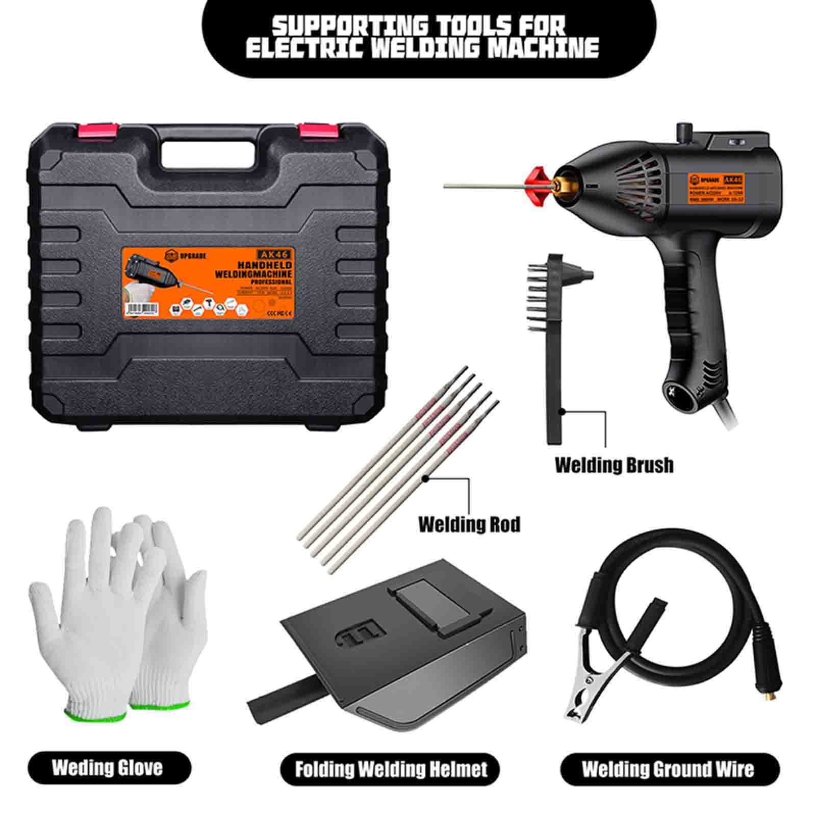 Mad Hornets Small Handheld Arc Welding Machine with Automatic Digital ...