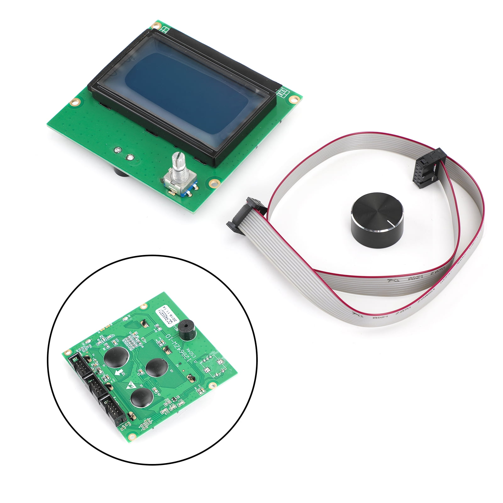 Mad Hornets LCD Screen Display Controller With Cable For Creality 3D Ender 3 Pro Ender 5 ...