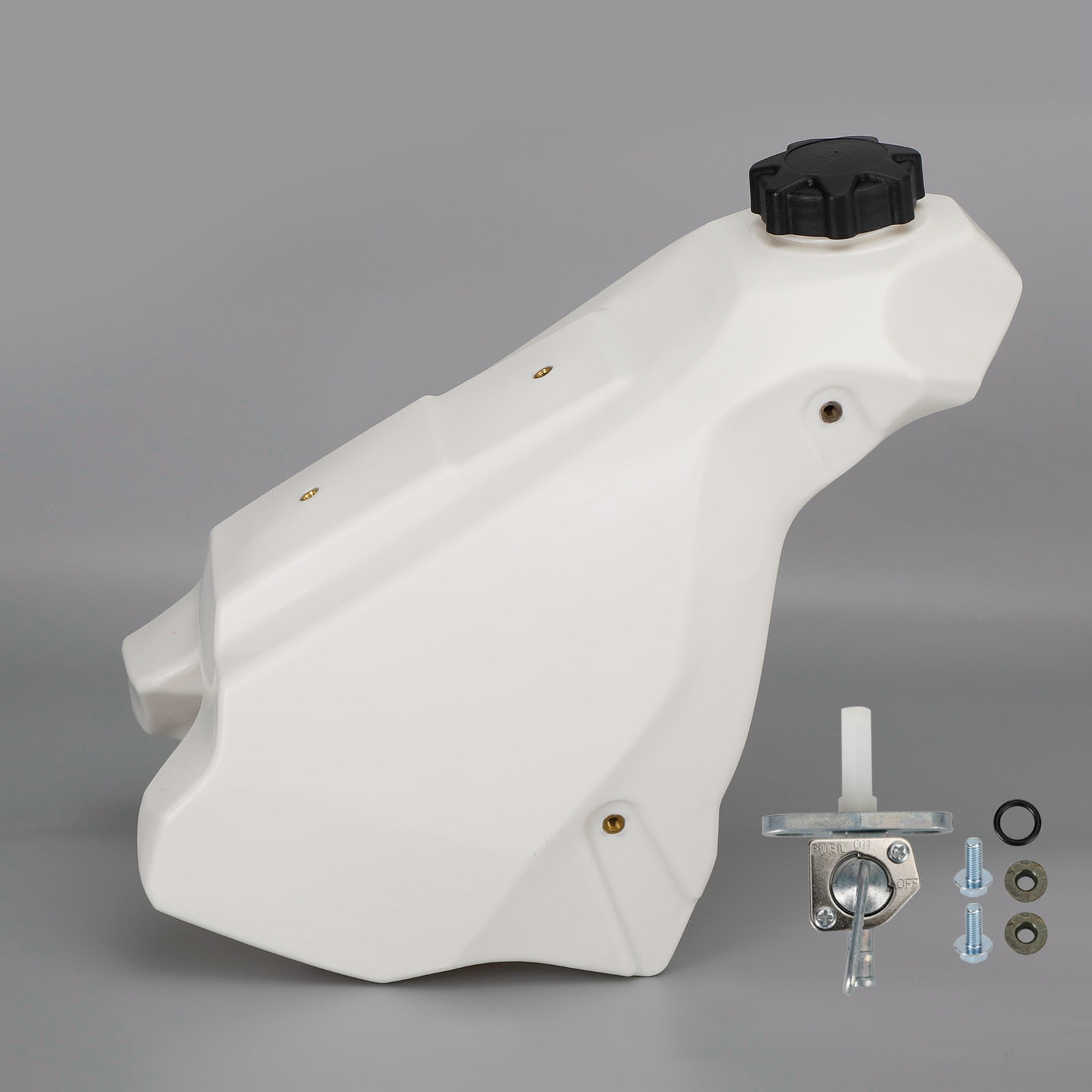 Mad Hornets NEW Plastic Fuel Gas Tank White For Honda CR500 CR 500 R ...