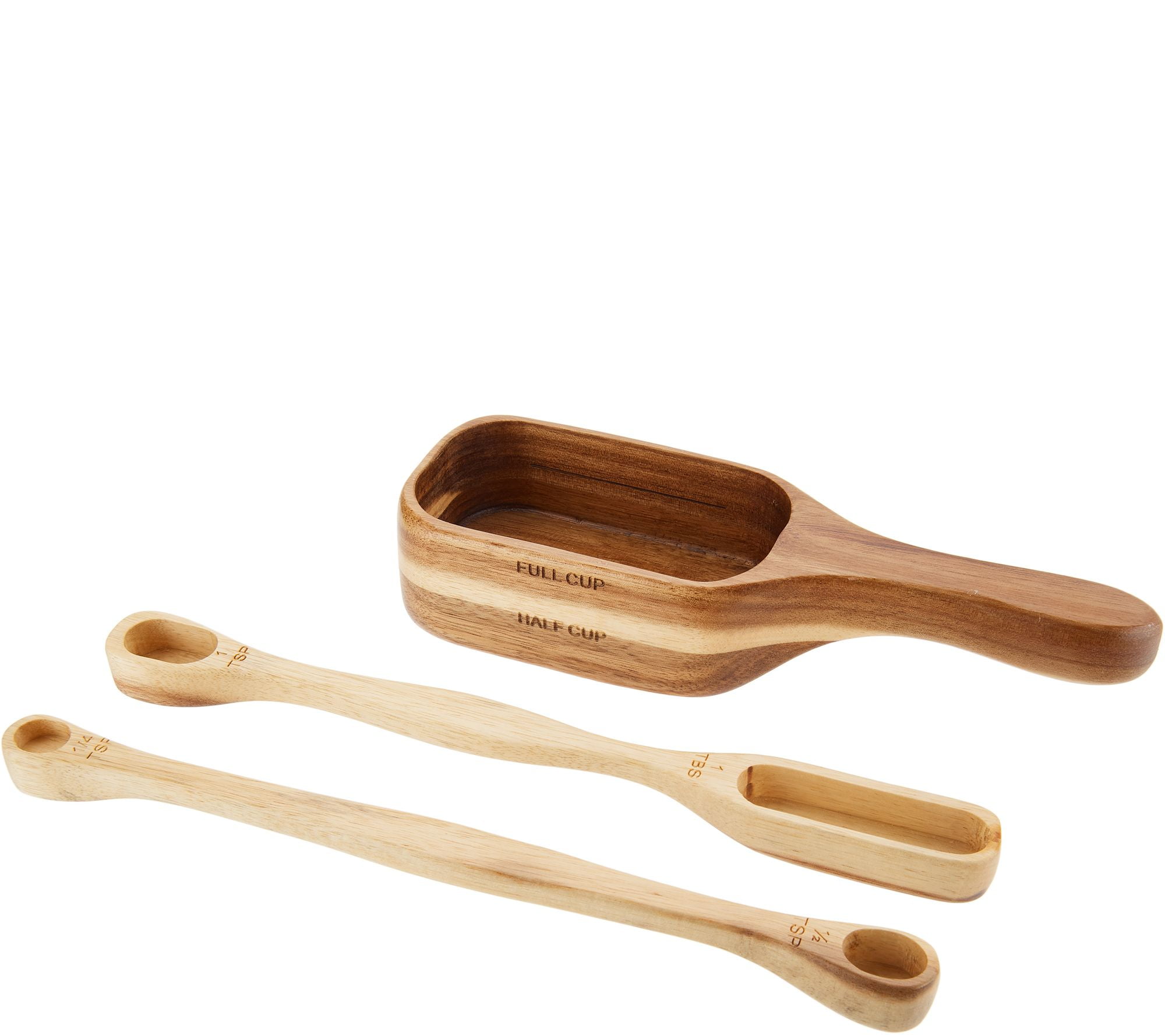 Mad Hungry 3-Piece Acacia Wood Measuring Spoon Set Model K48107 ...
