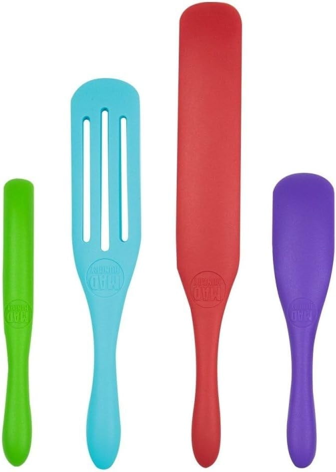 Mad Hungry 4-Piece Silicone Spurtle Set - Walmart.com