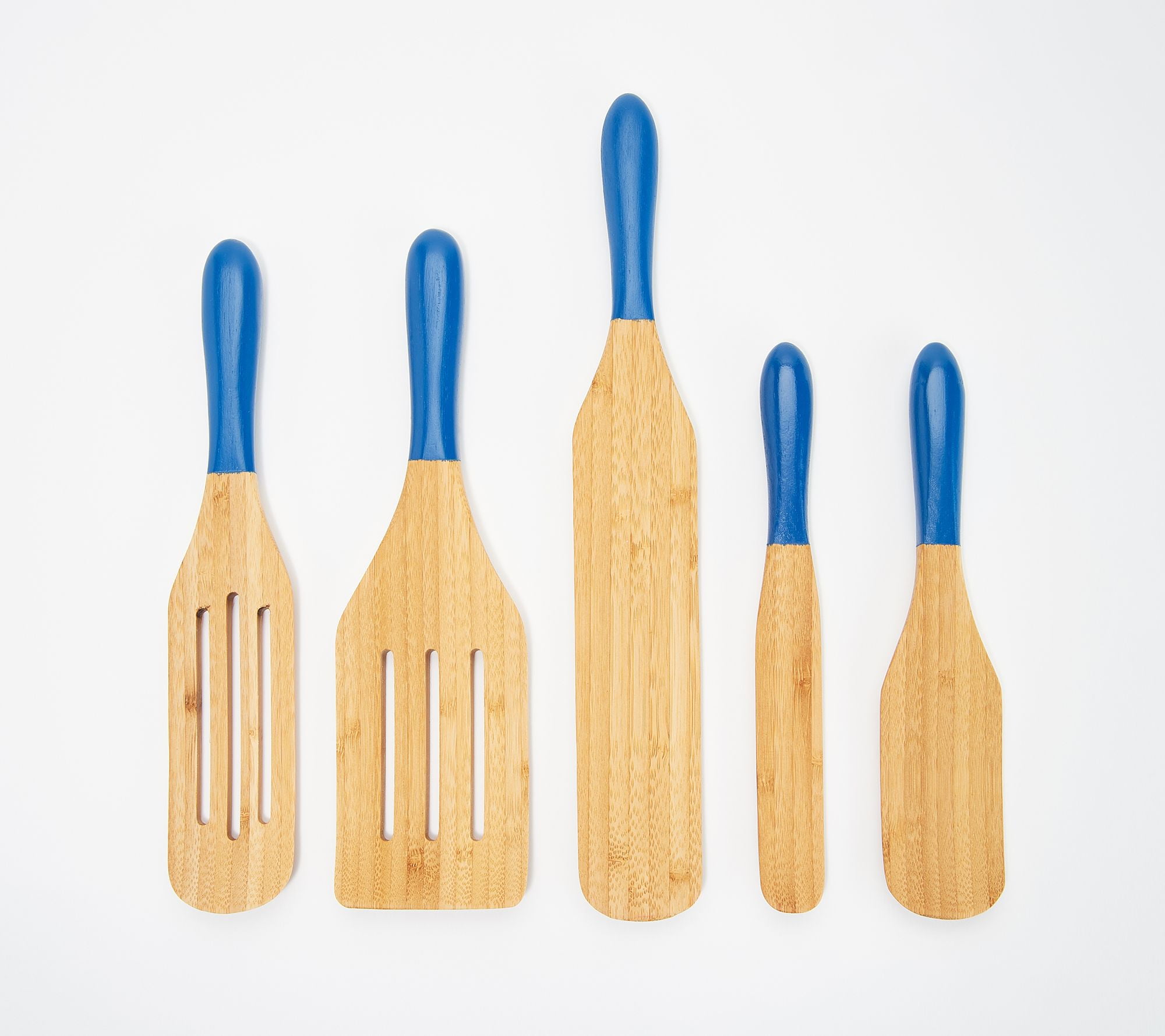 Mad Hungry 5-Piece Multi-Use Bamboo Spurtle Set Model K48351-New ...