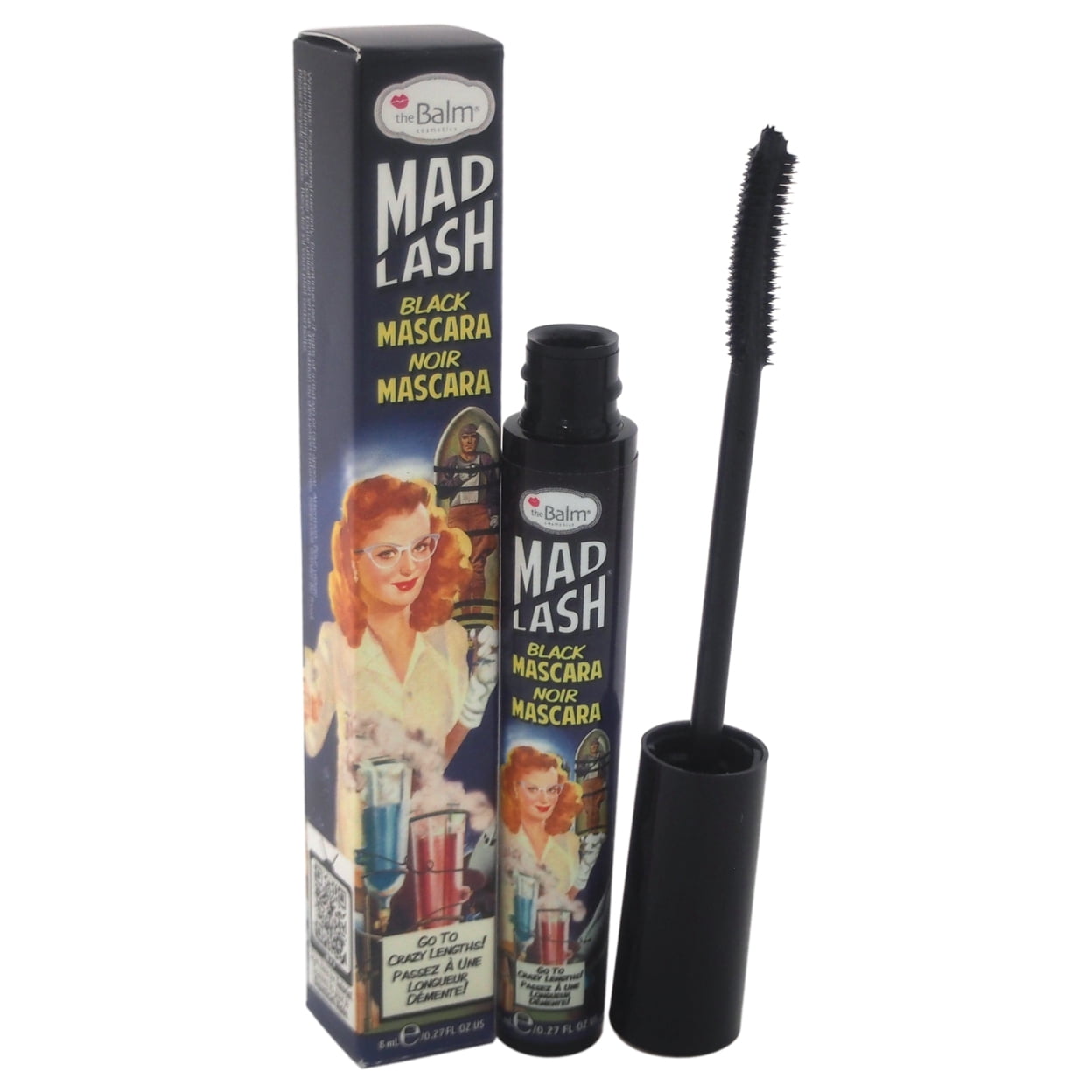 the Balm Mad Lash Mascara - Intense Volume and Fullness, Rich Black ...