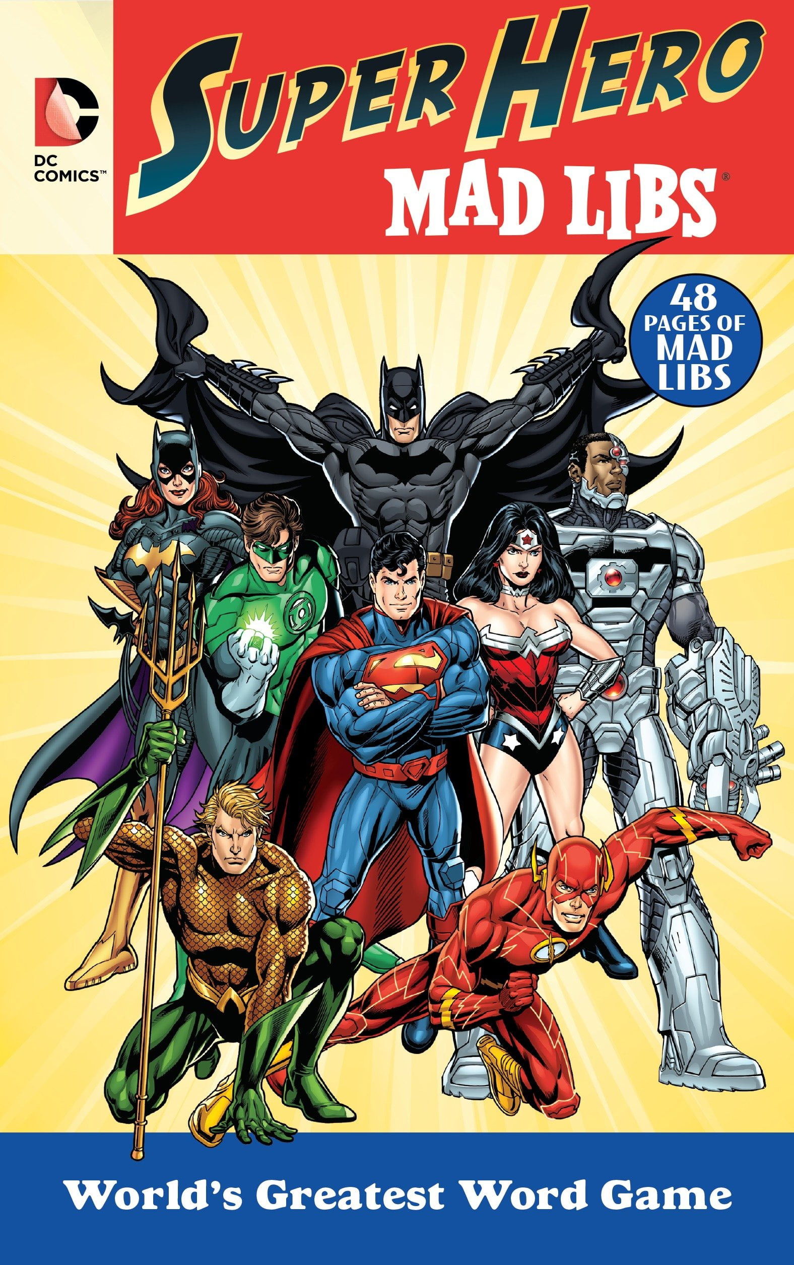Mad Libs: DC Comics Super Hero Mad Libs : World's Greatest Word Game ...