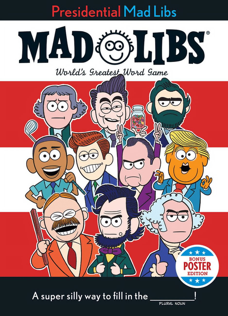 Mad Libs: Presidential Mad Libs: Potus Poster Edition (Paperback ...