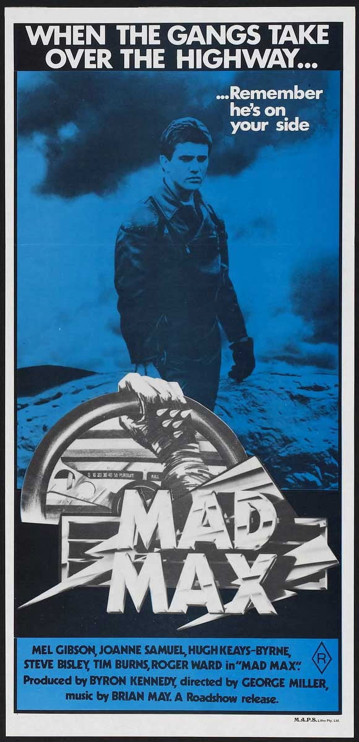 Mad Max (1980) 20x40 Movie Poster - Walmart.com