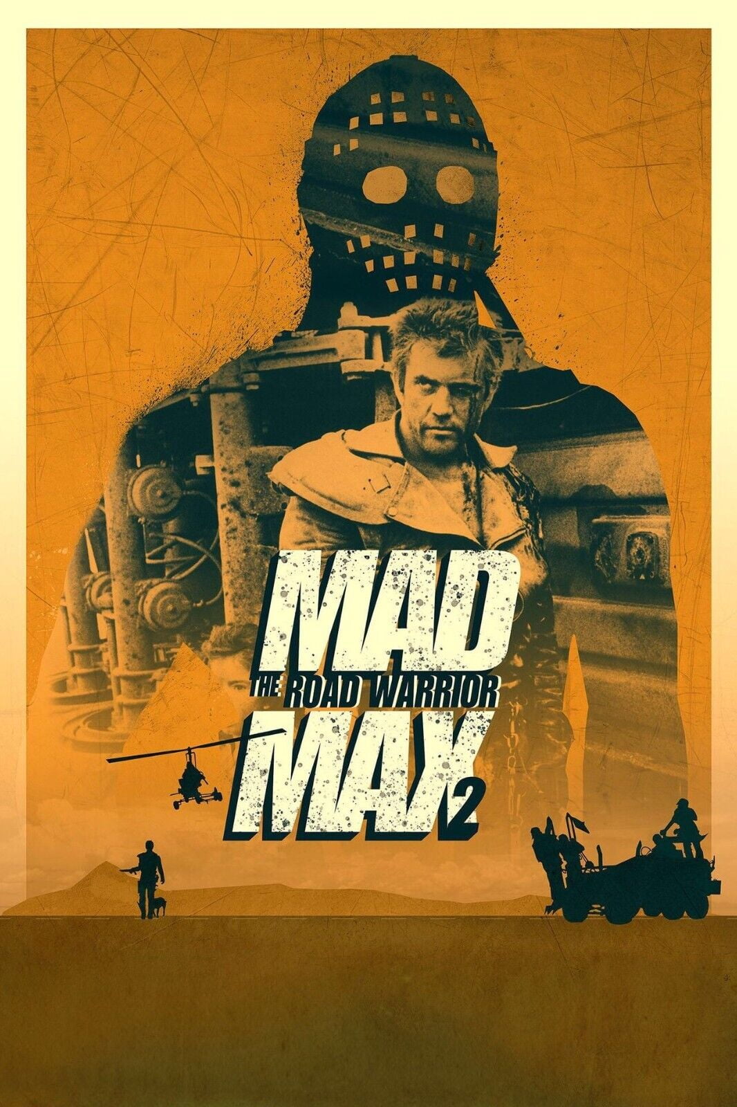 Mad Max 2 1981 24x36 Poster Classic Post-Apocalyptic Action Adventure Film - Walmart.com