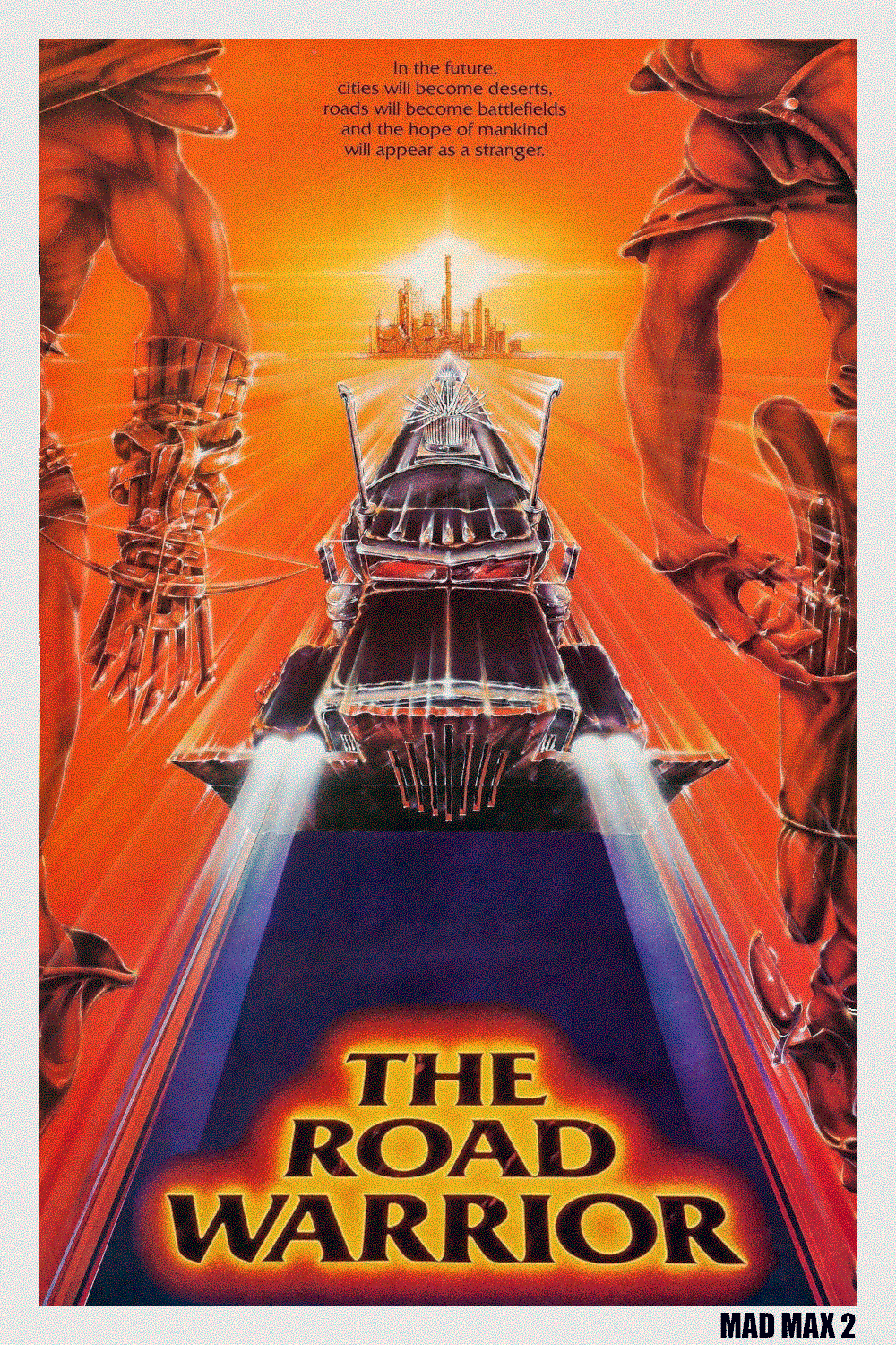 Mad Max 2 1981 24x36 Poster Iconic Road Warrior Action Adventure Film ...