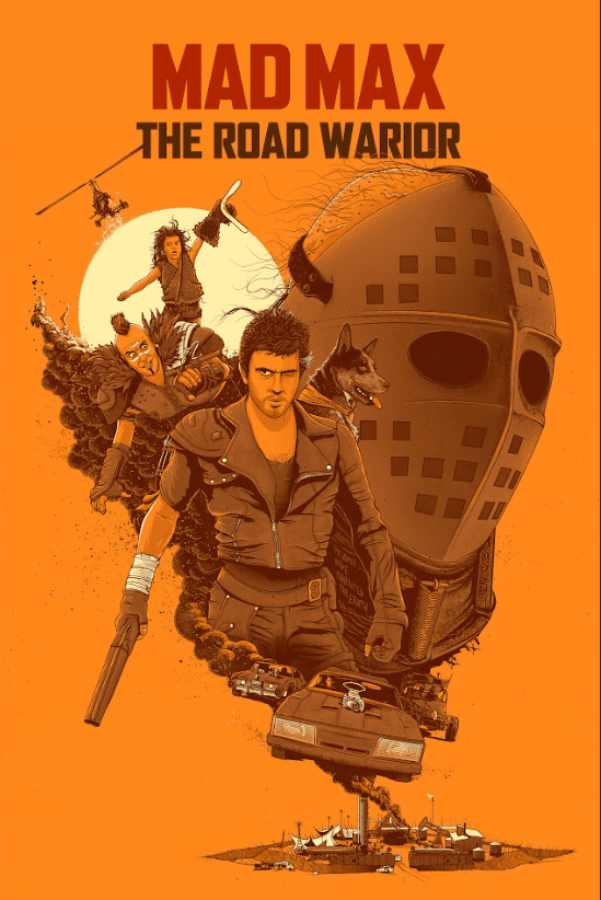 Mad Max 2 1981 Movie Poster 24x36 - Post-Apocalyptic Action, Mel Gibson, High-Oc - Walmart.com