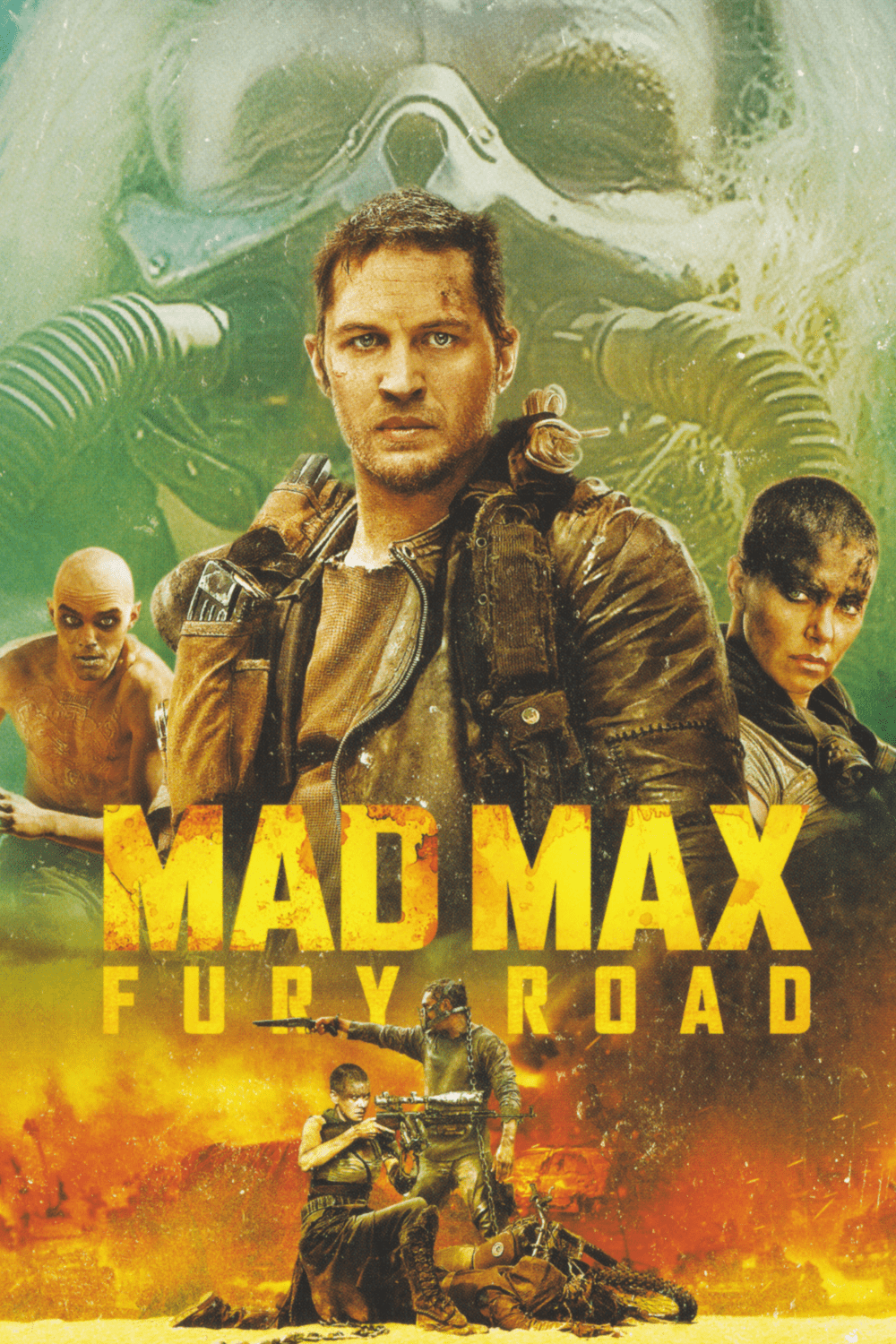 Mad Max: Fury Road 2015 24x36 Poster Action-Packed Post-Apocalyptic Sci ...