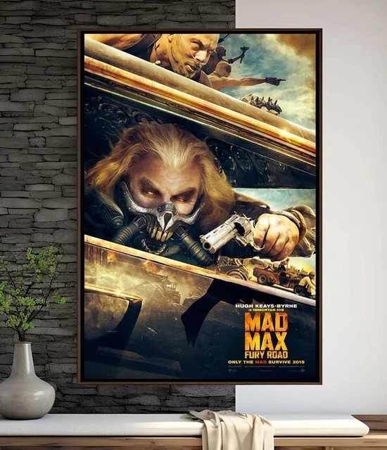 Mad Max Fury Road Movie Poster, High Quality Print, Movie Art, Wall ...