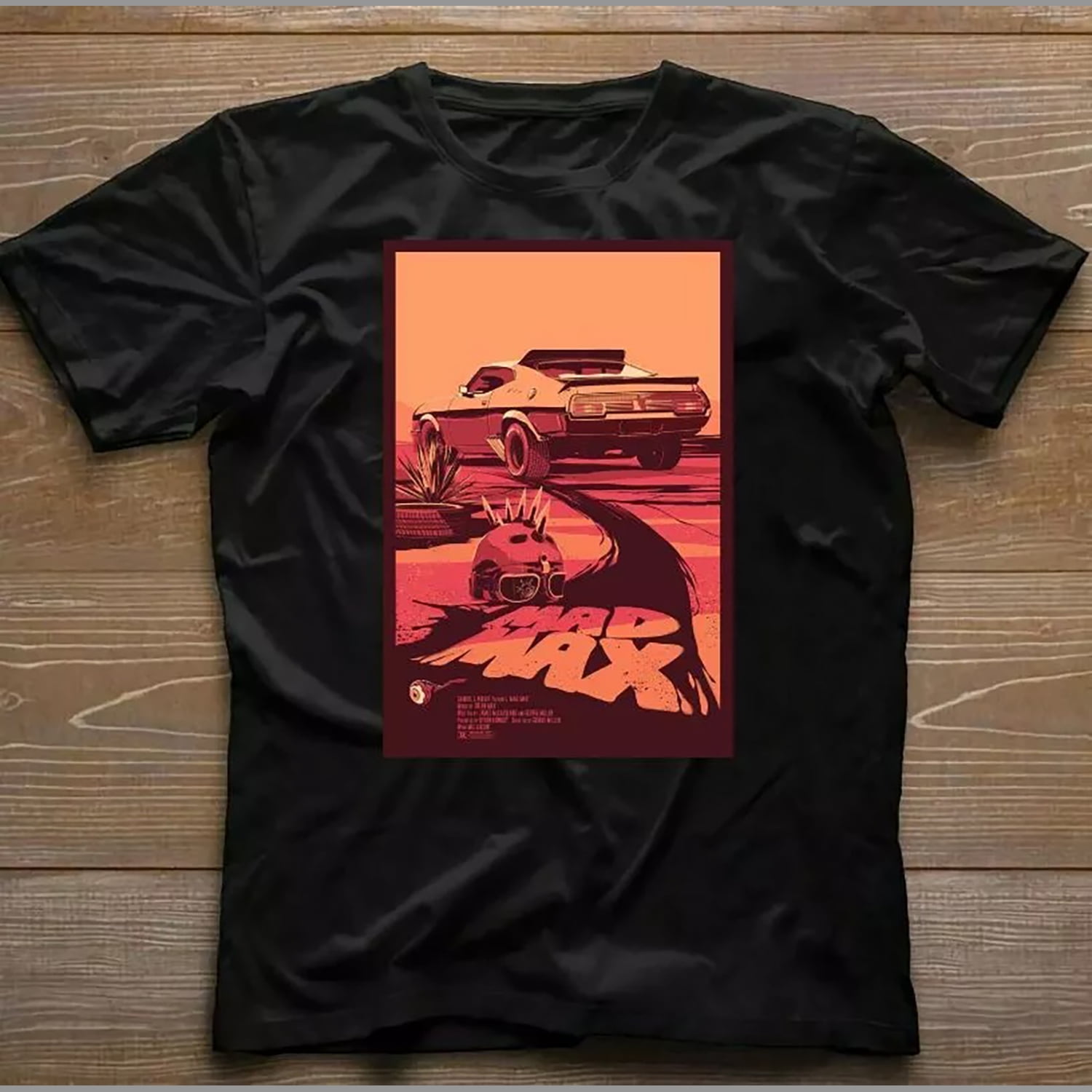 Mad Max Mfp Interceptor T Retro Movie V8 Car Pursuit Retro Movie 70S ...