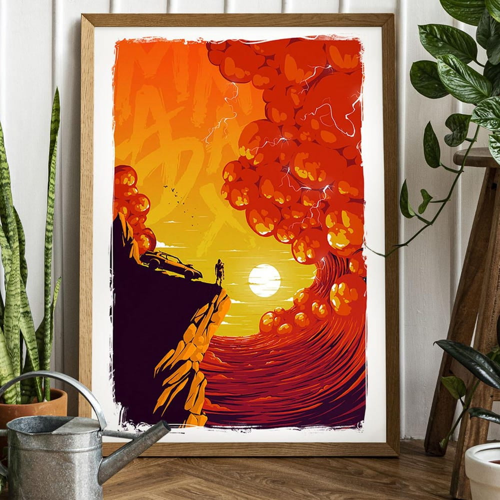 Mad Max Movie Poster, Classic Movie Poster, Mad Max Print, Dystopian ...