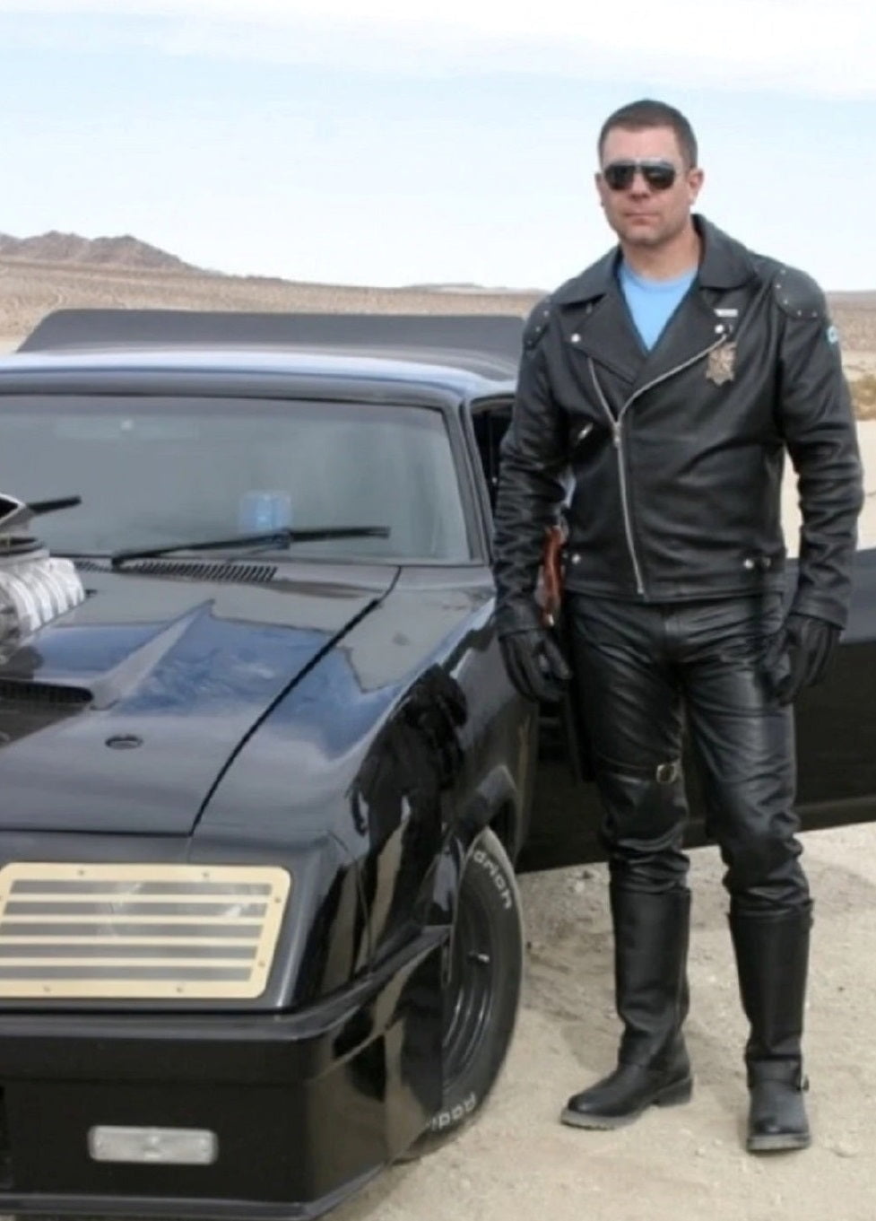 Mad Max Rockatansky Leather Jacket And MFP Leather Pant Complete Suit ...