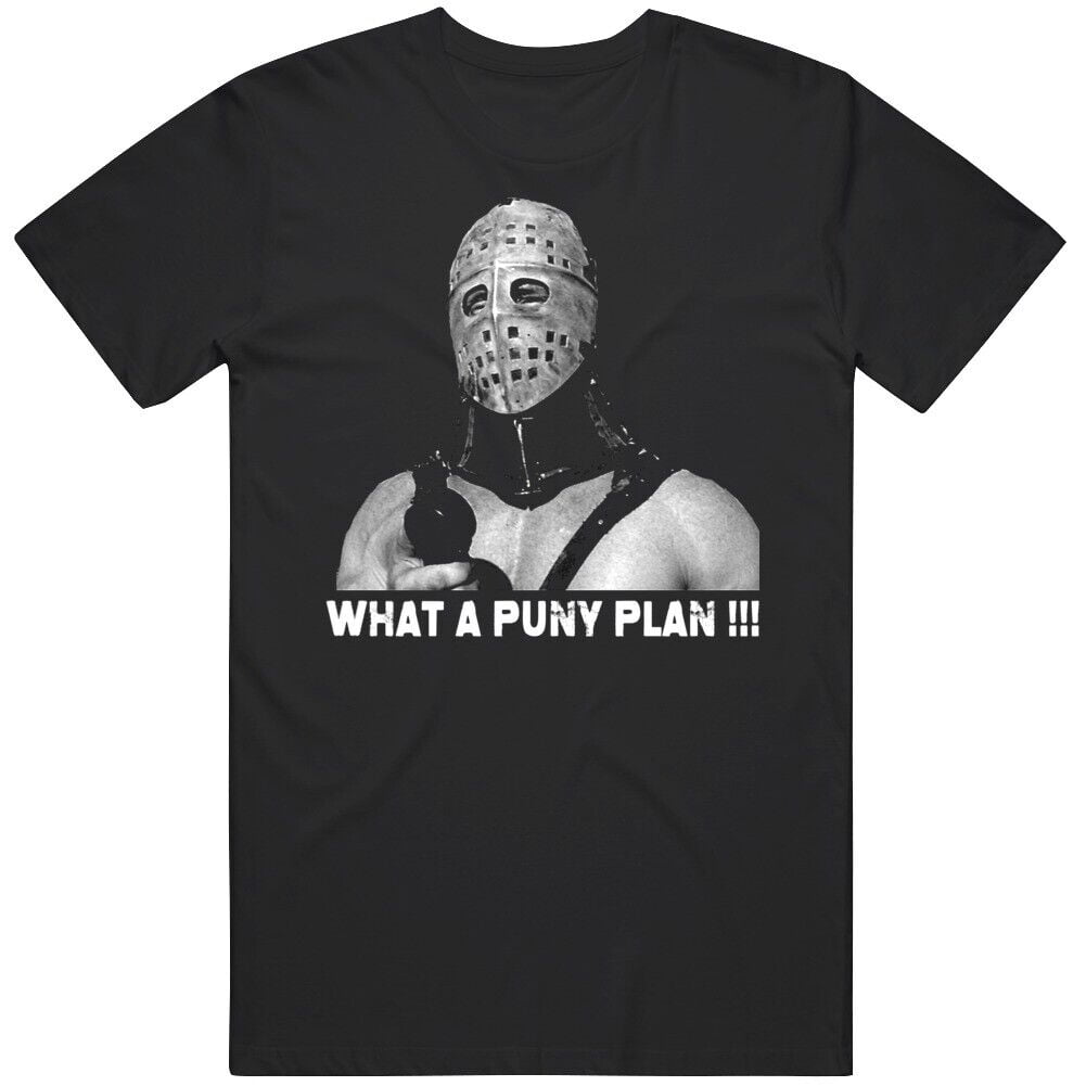 Mad Max The Great Humungus What A Puny Plan Retro 80s Movie V2 T Shirt ...