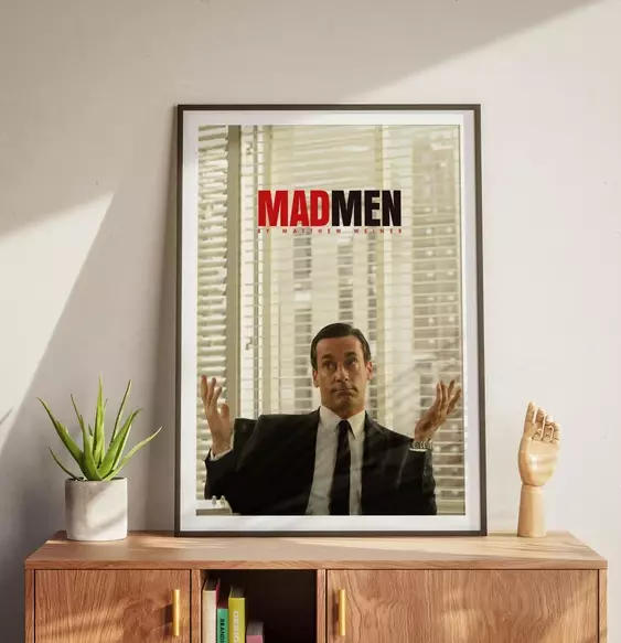 Mad Men Poster, Tv Series Digital Poster NO FRAMED POSTER, Home Decor ...