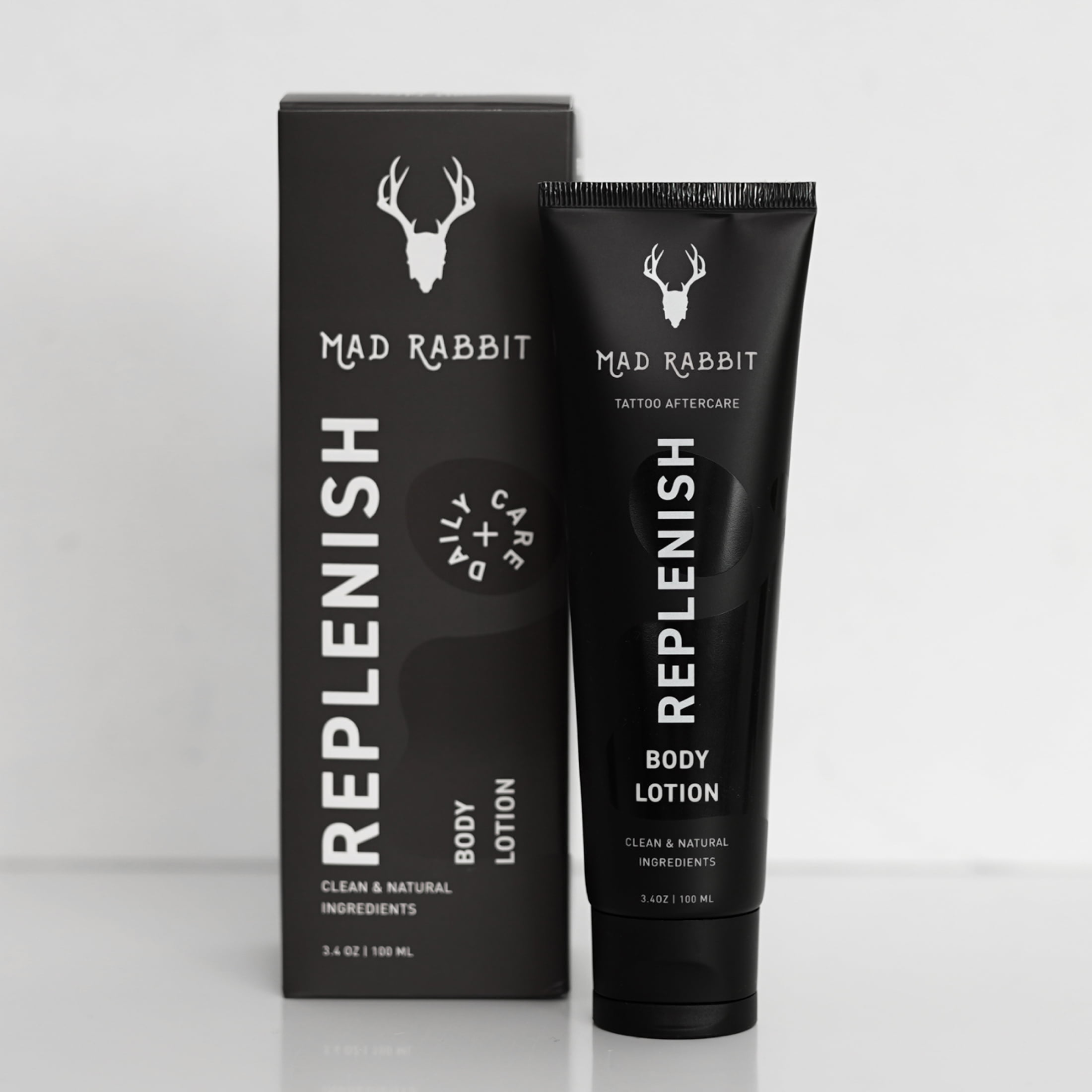 Mad Rabbit Replenish Tattoo Body Lotion for All Skin Types, Non-Greasy ...